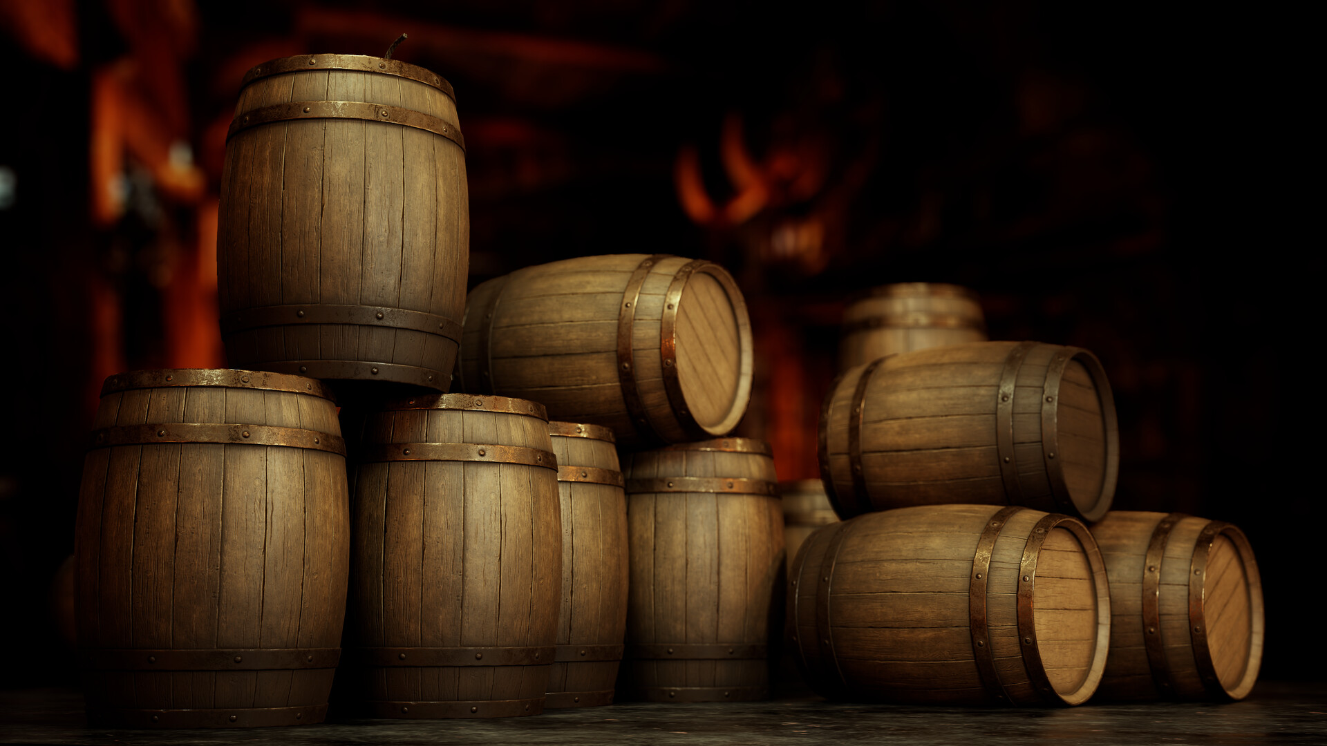 Prabha Karan - Viking Shield and Barrels