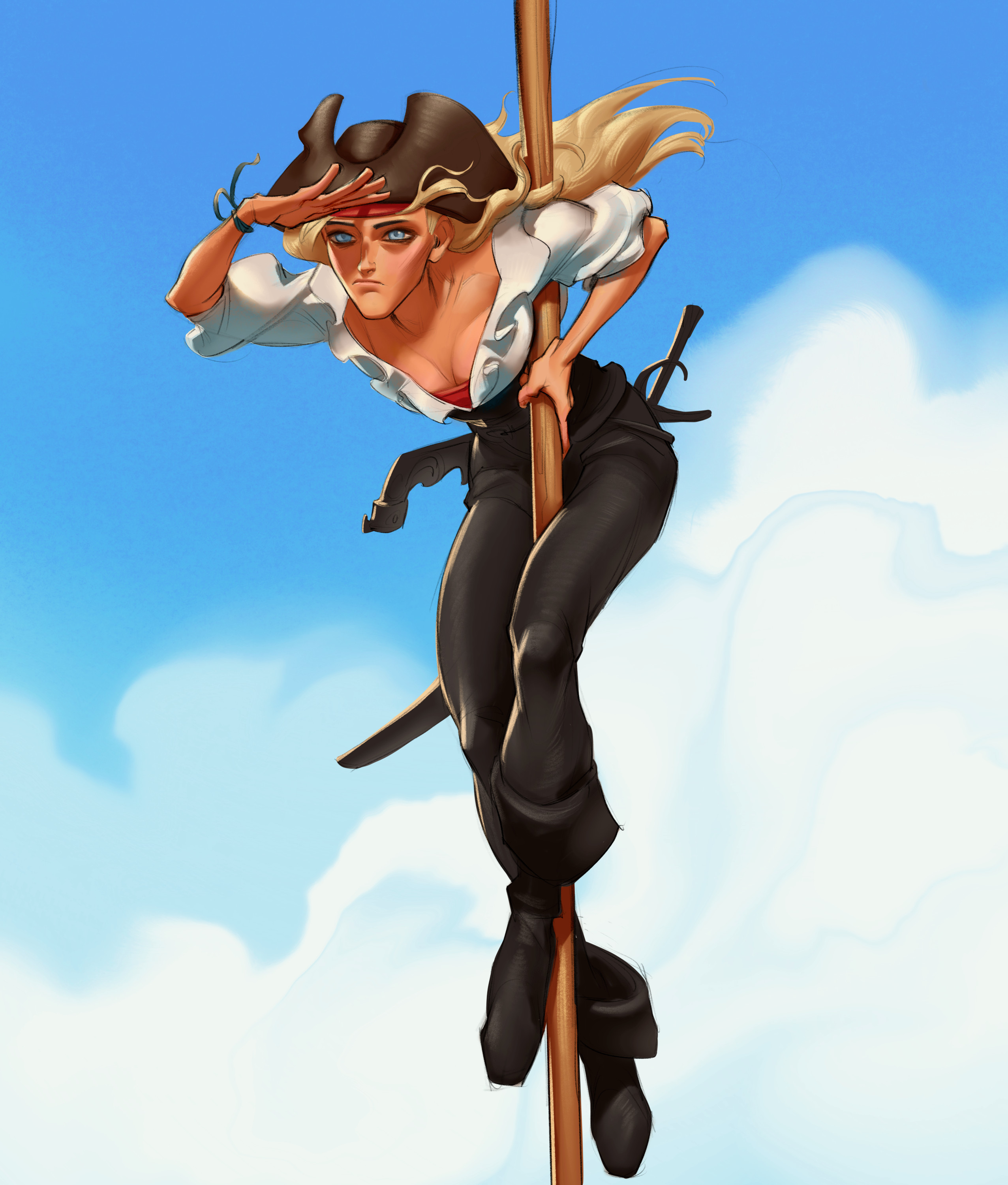 pole dancing art reference