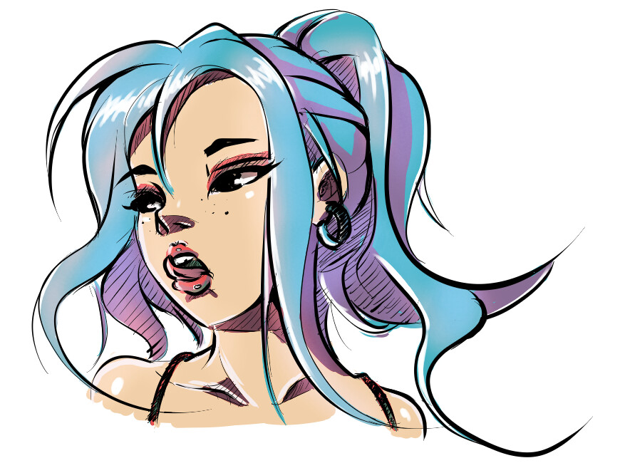 ArtStation - Random art - bright colouring