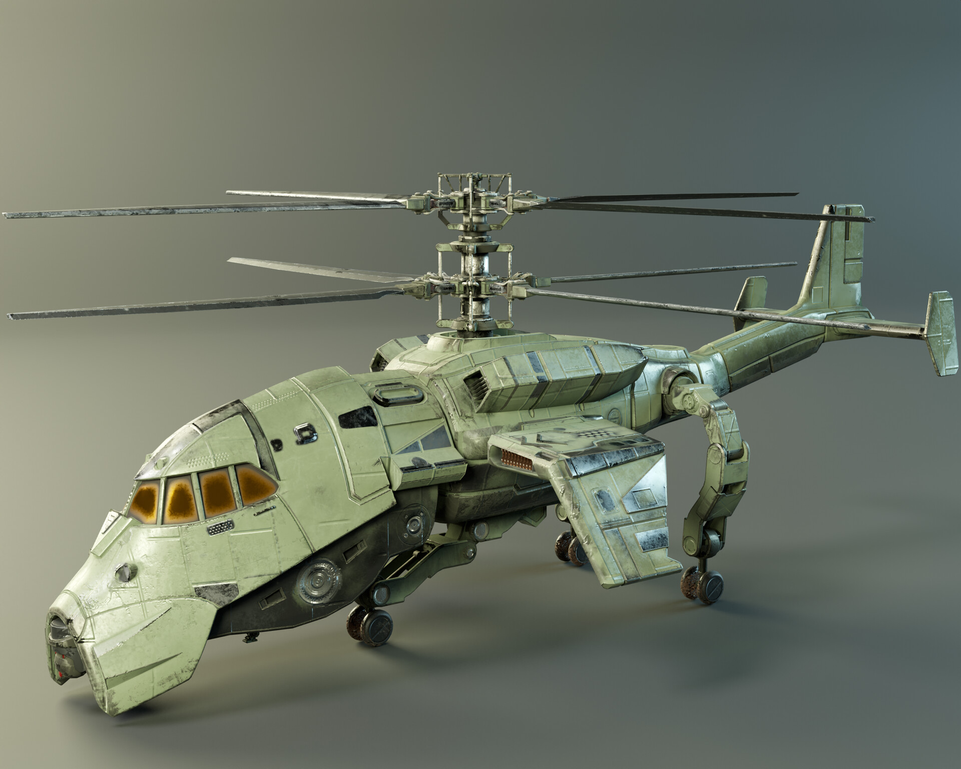 ArtStation - Donar Scout VTOL