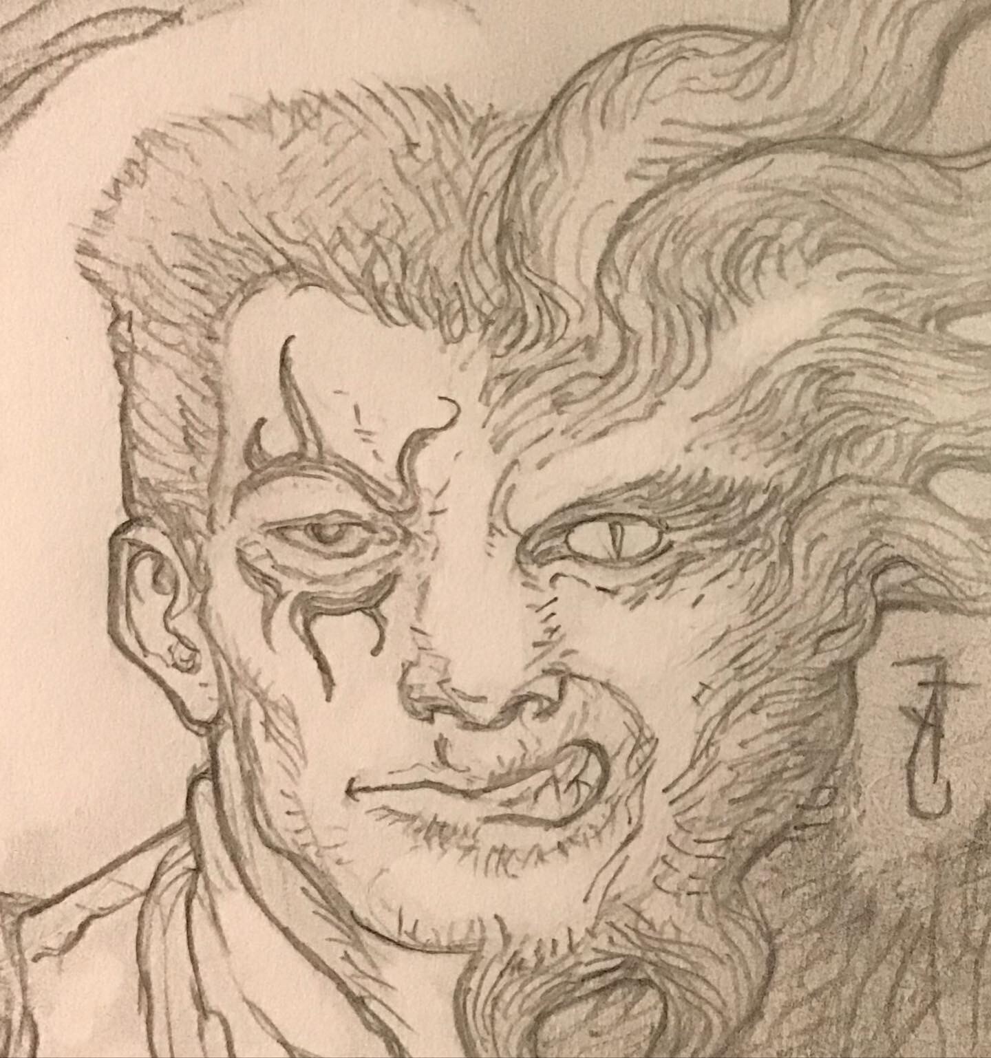 Jason Gillespie - A new two face drawing