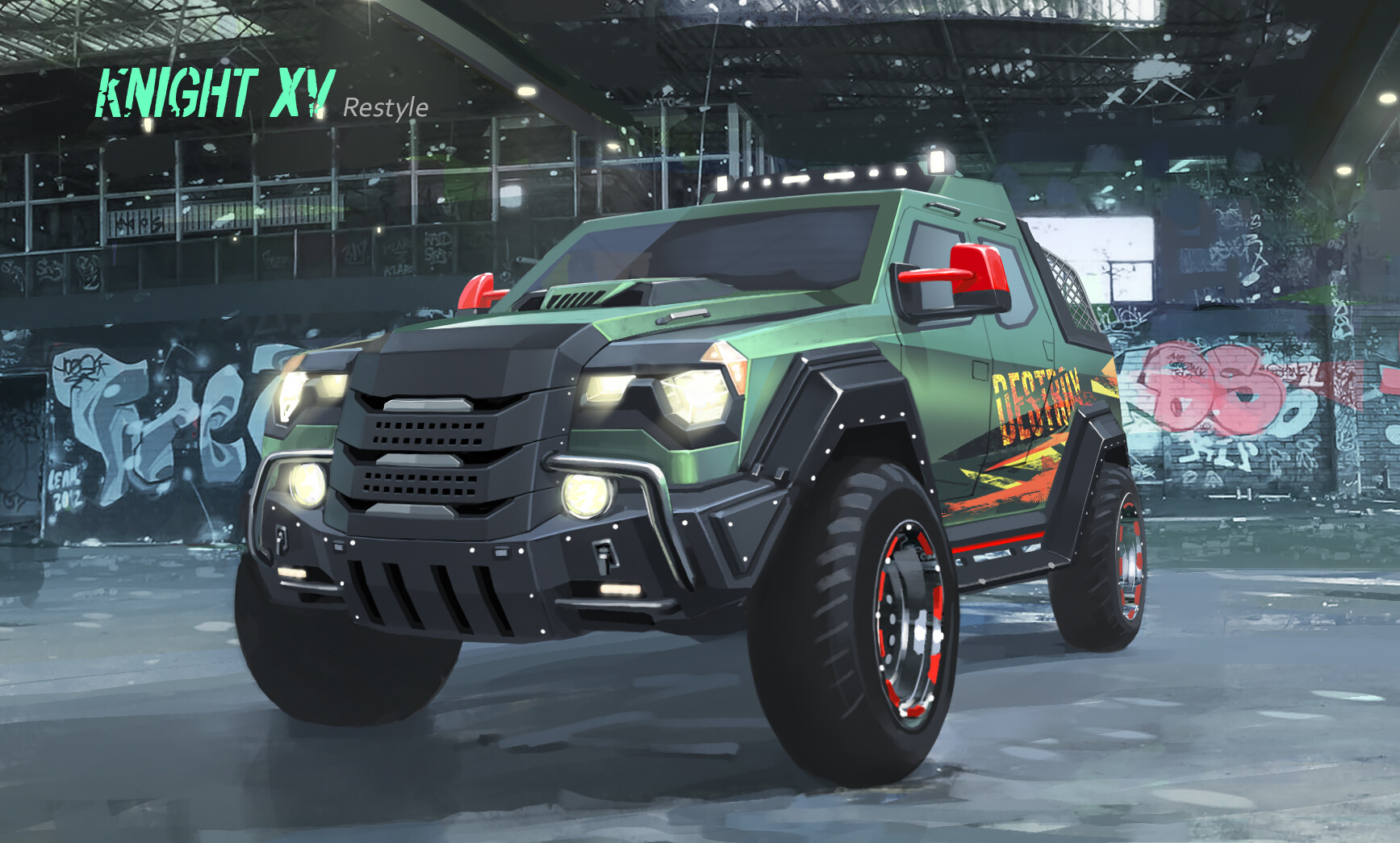 ArtStation - Knight XY restyle