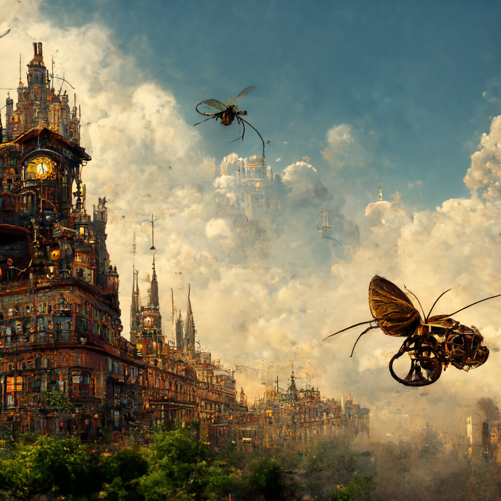 ArtStation - Steampunk scene