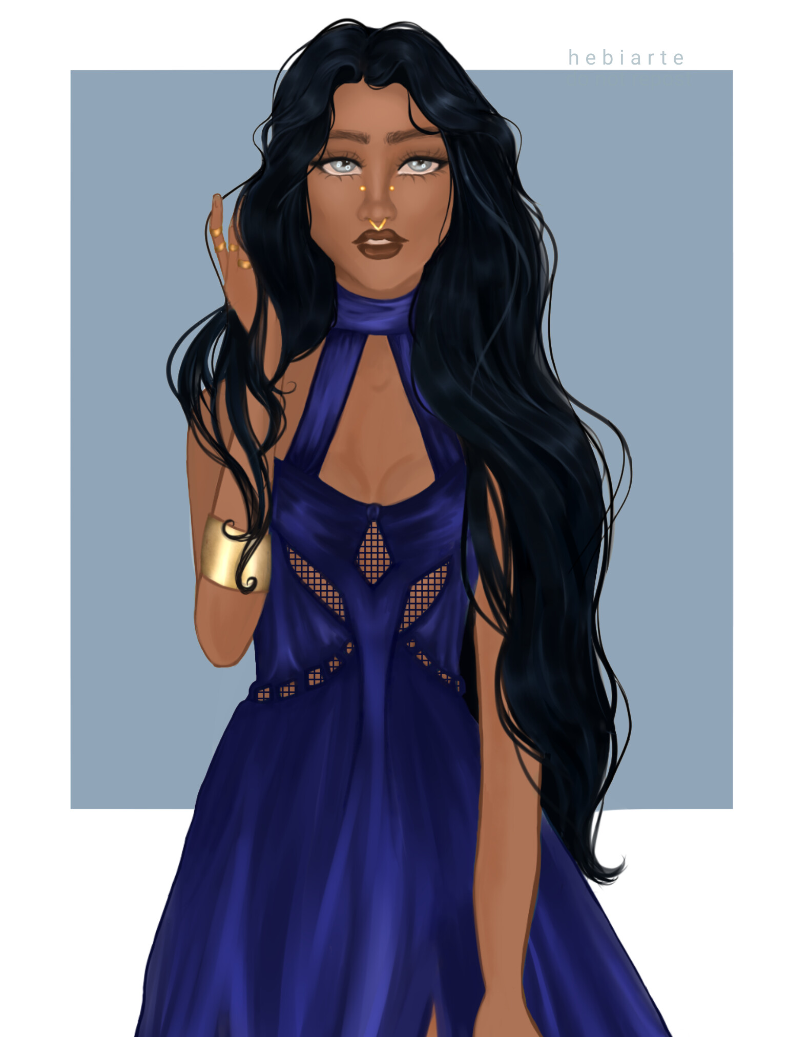 ArtStation - "Aletheia" oc character comission