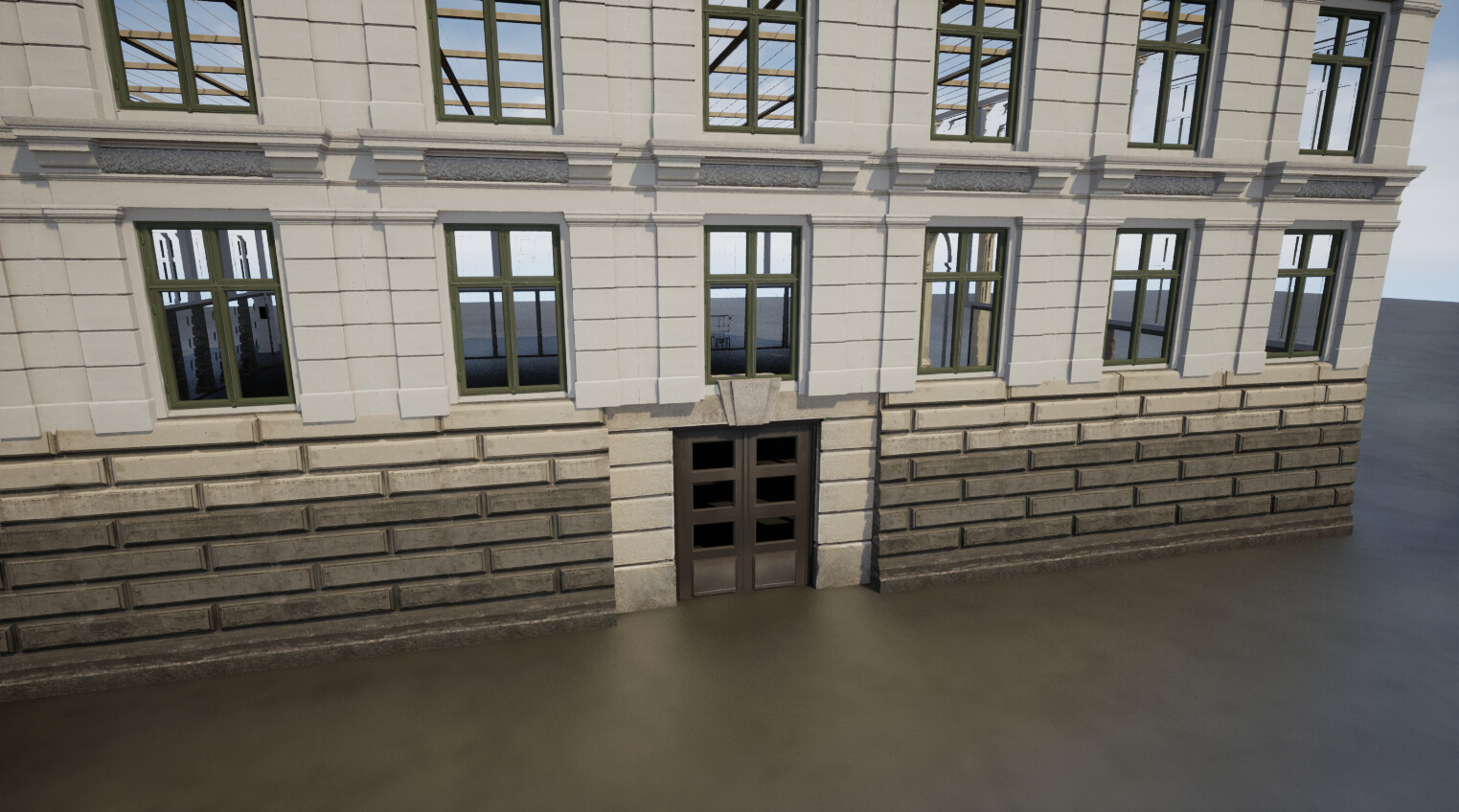 Isaac Weaver - unfinished building