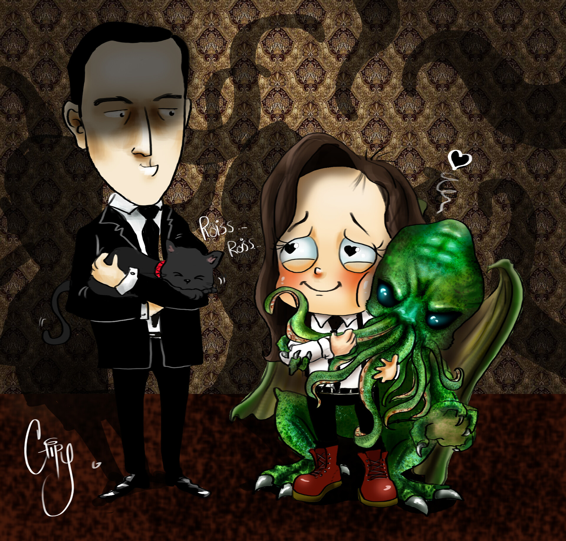 ArtStation - Chipy and Lovecraft