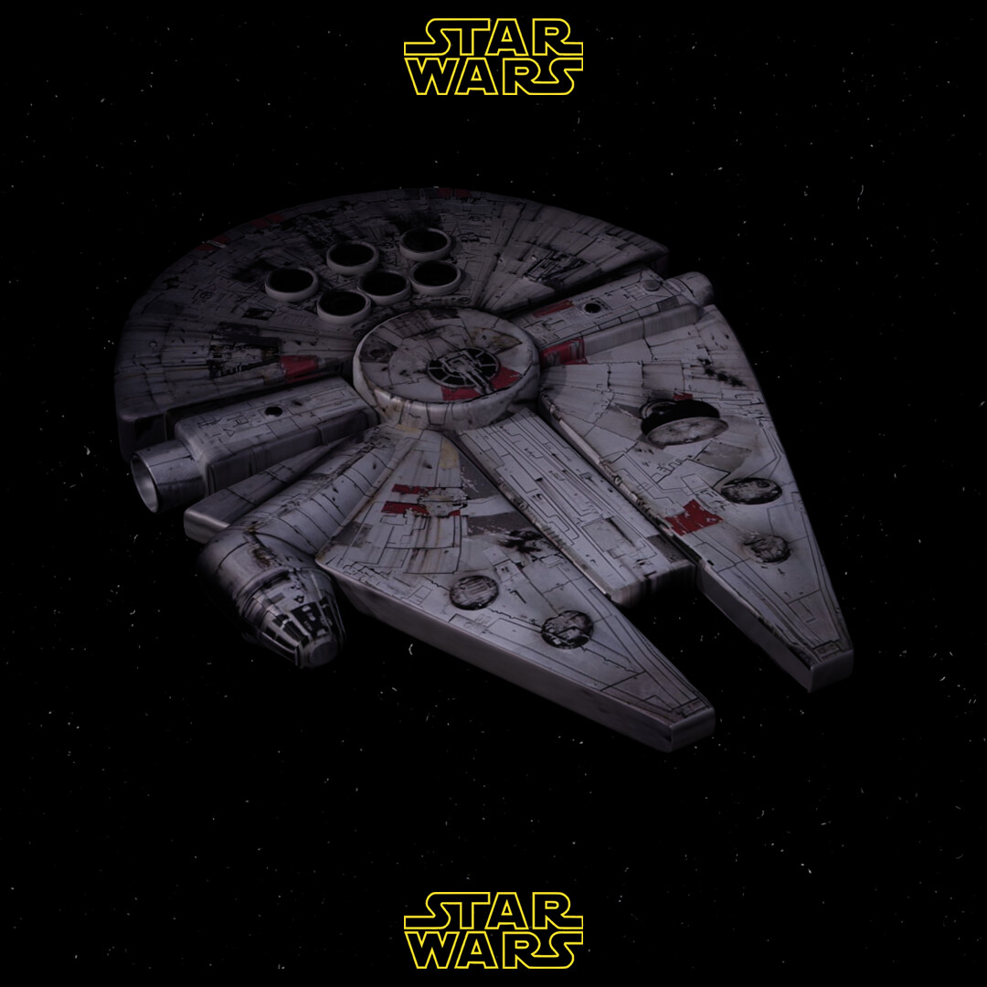 ArtStation - Millennium falcon