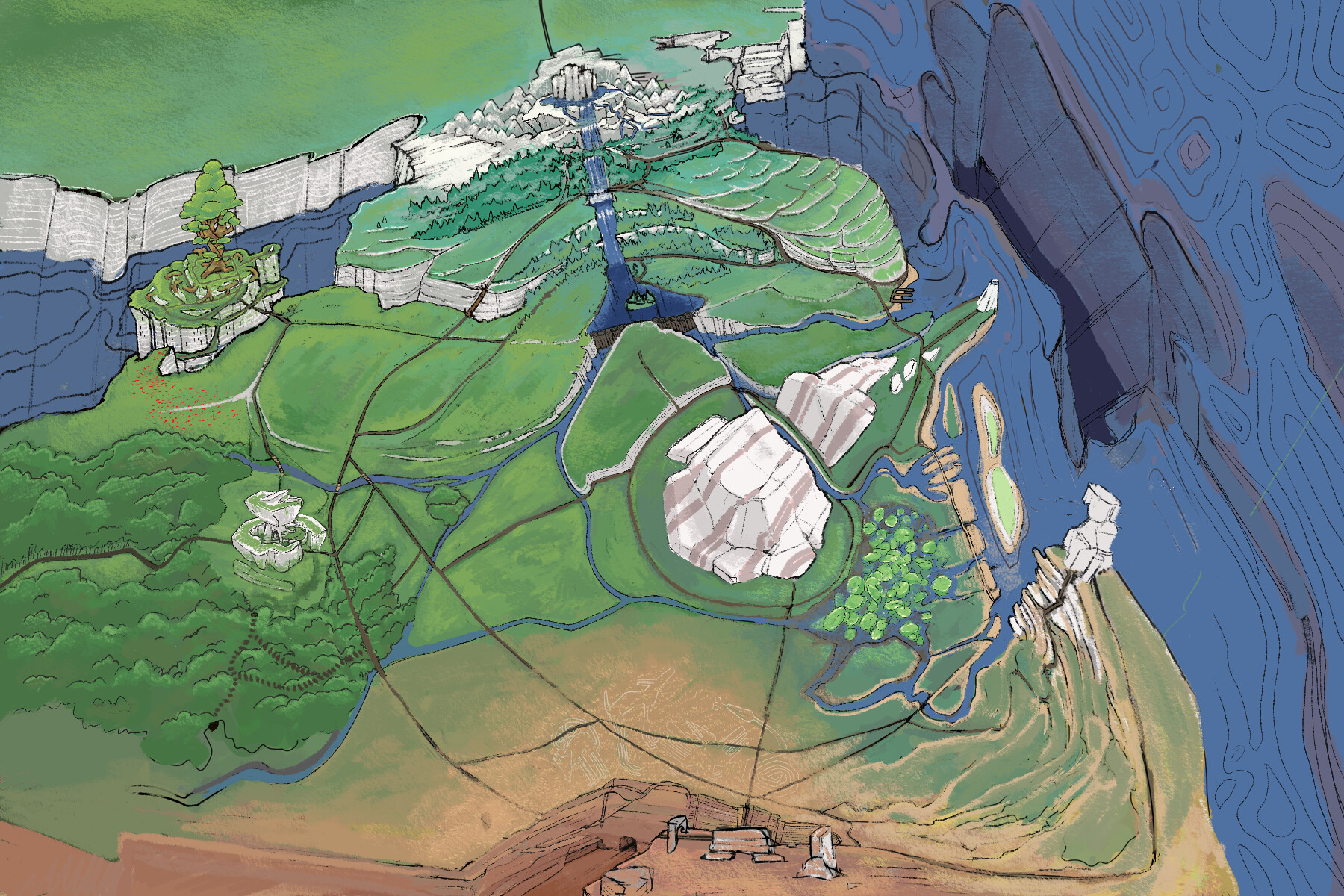 ArtStation - Maps & Plans