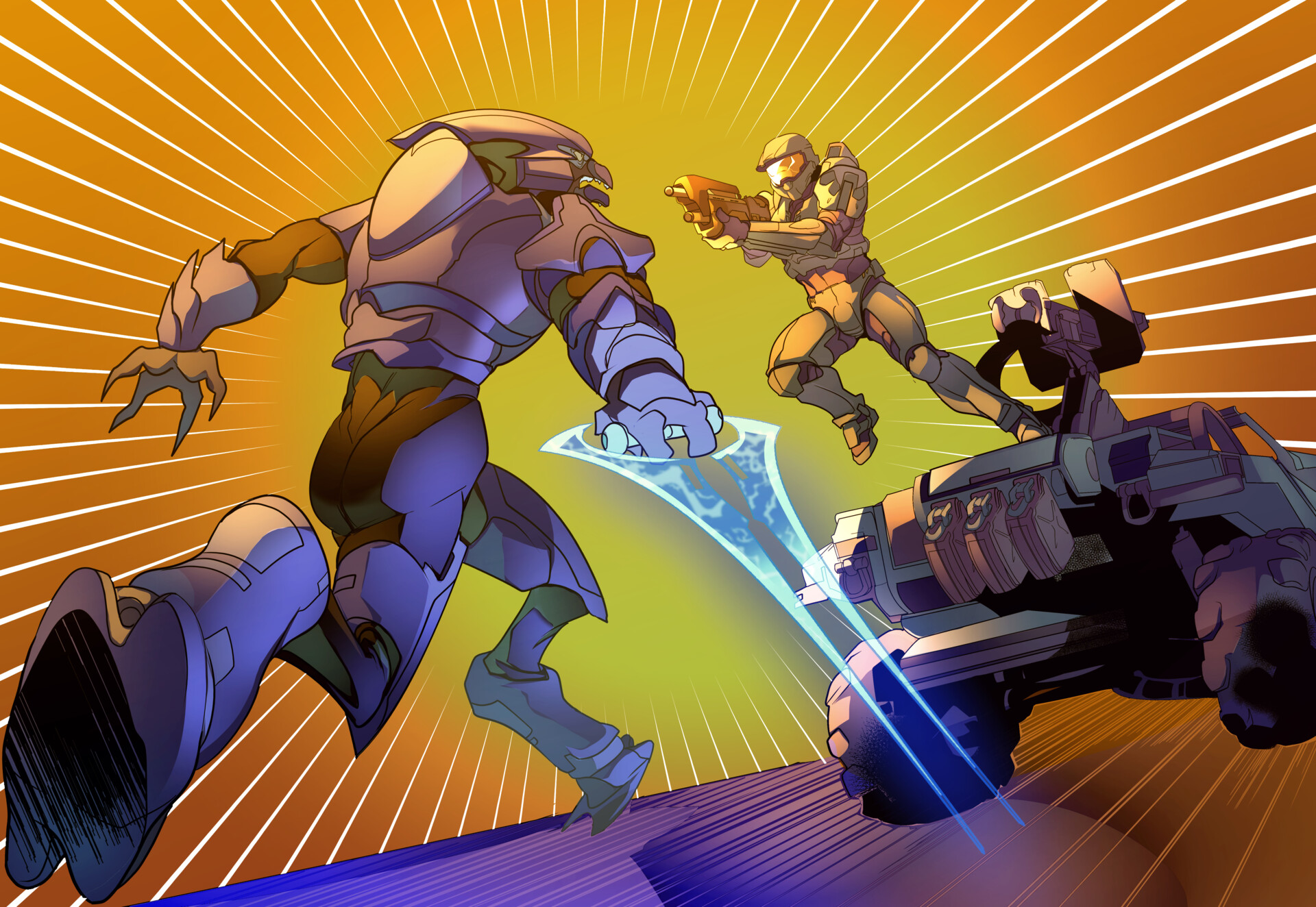 ArtStation - Halo Chase