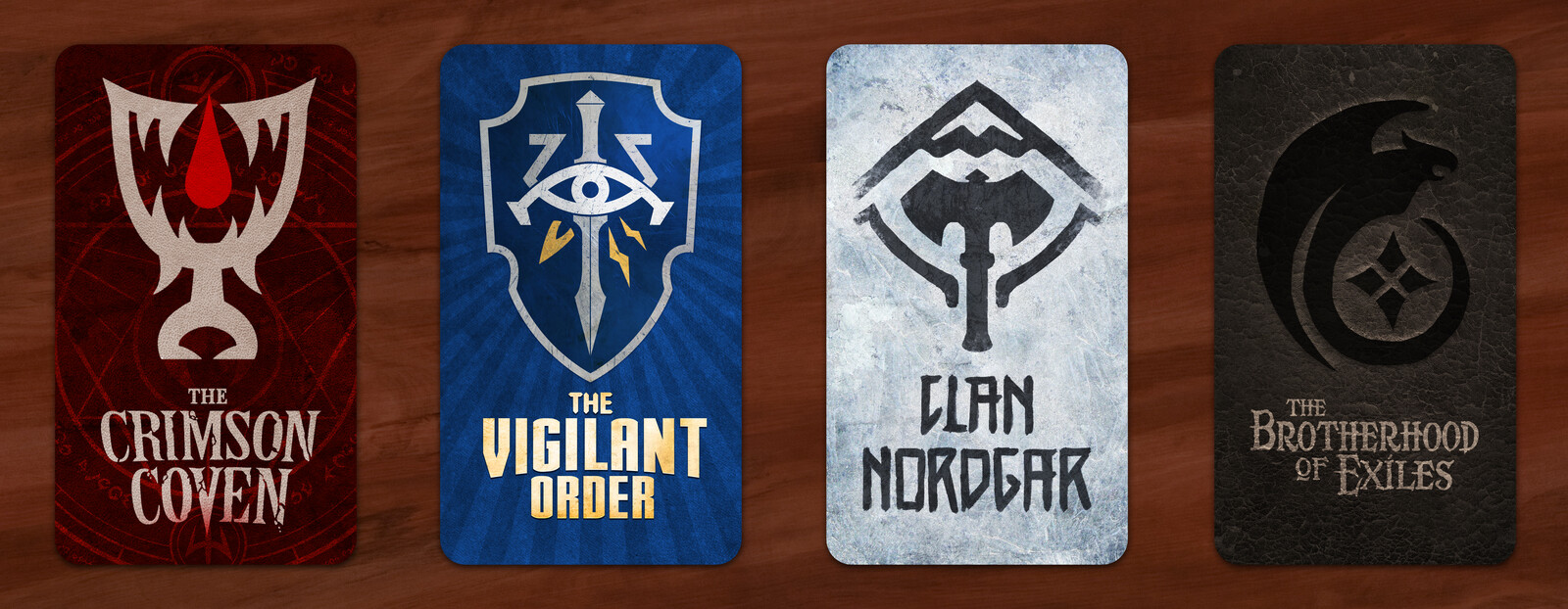 Cory Freeman - War for the Mana Tree - Faction Board Concepts