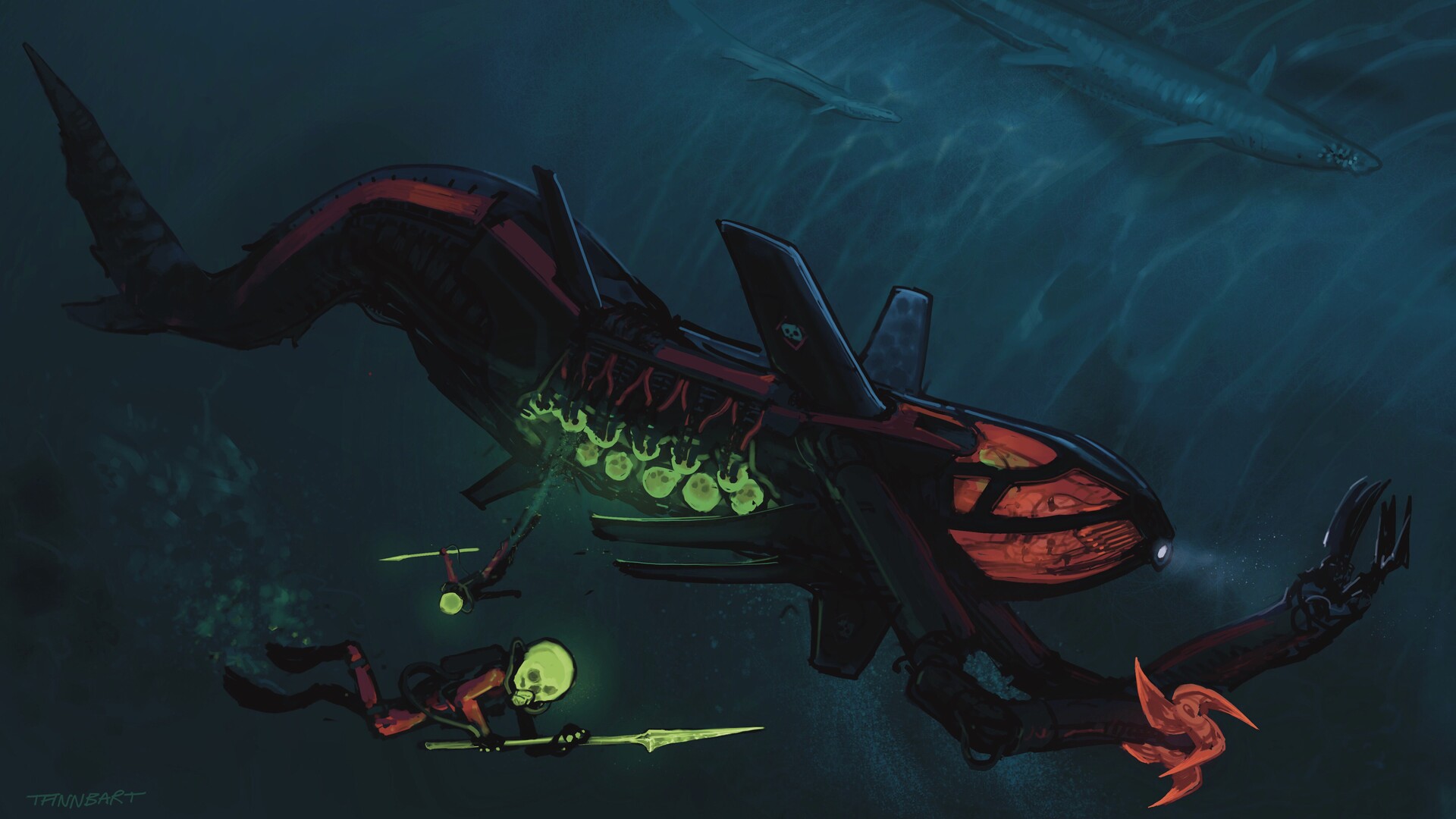 ArtStation - 4793: Ogel Shark Sub