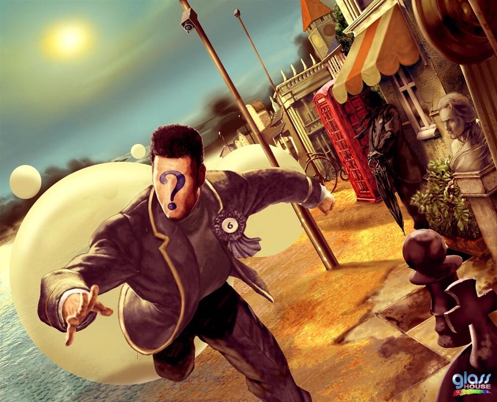 ArtStation - Prisoner magazine illustration