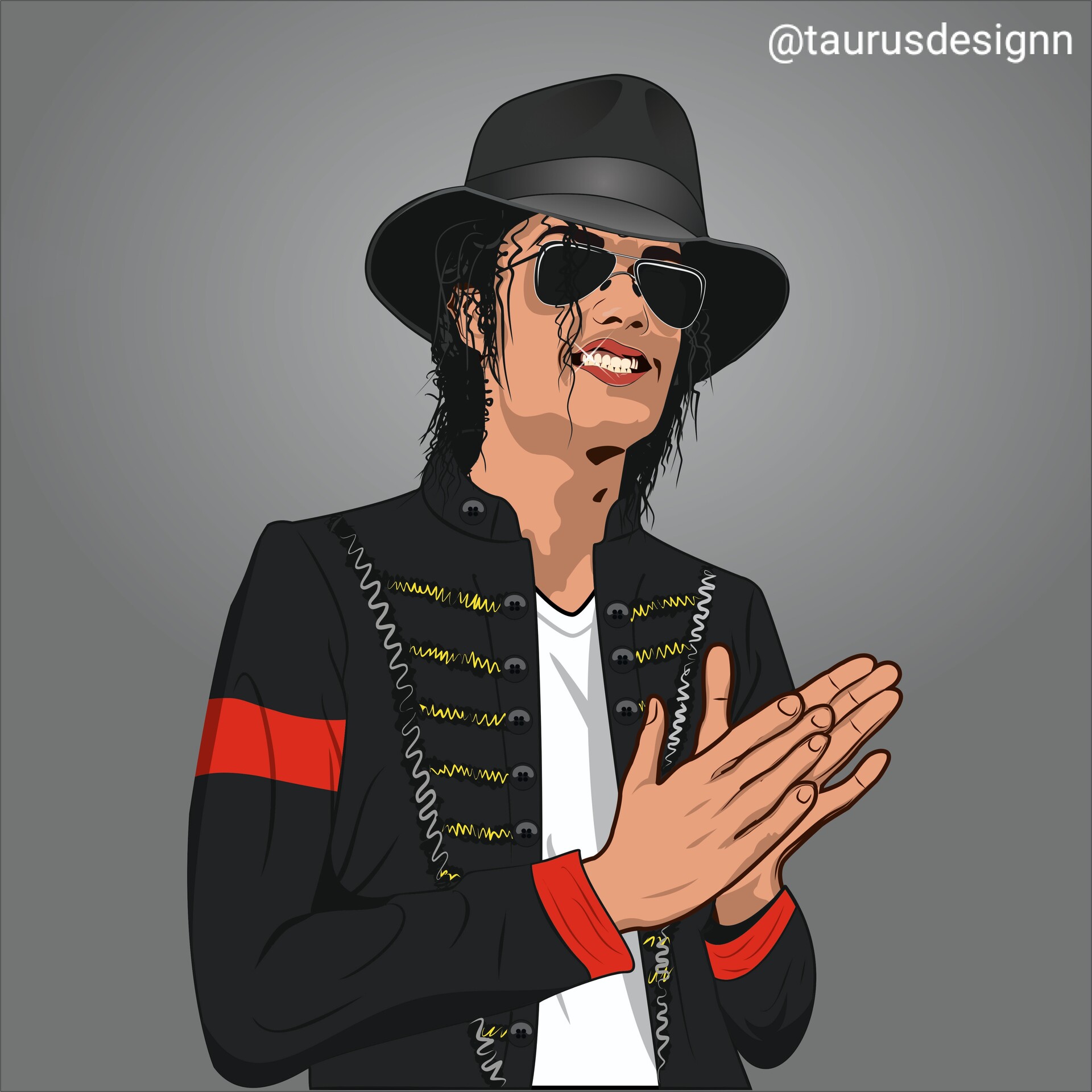 ArtStation - Me as Michael Jackson- Character design.