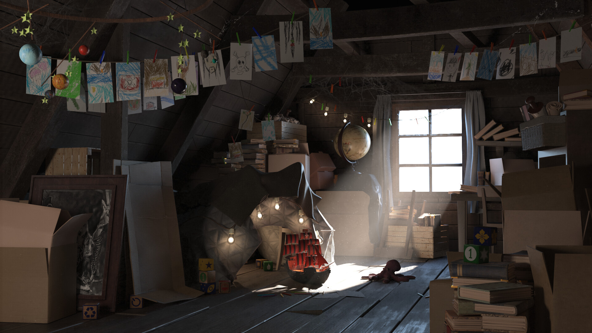 ArtStation - Attic