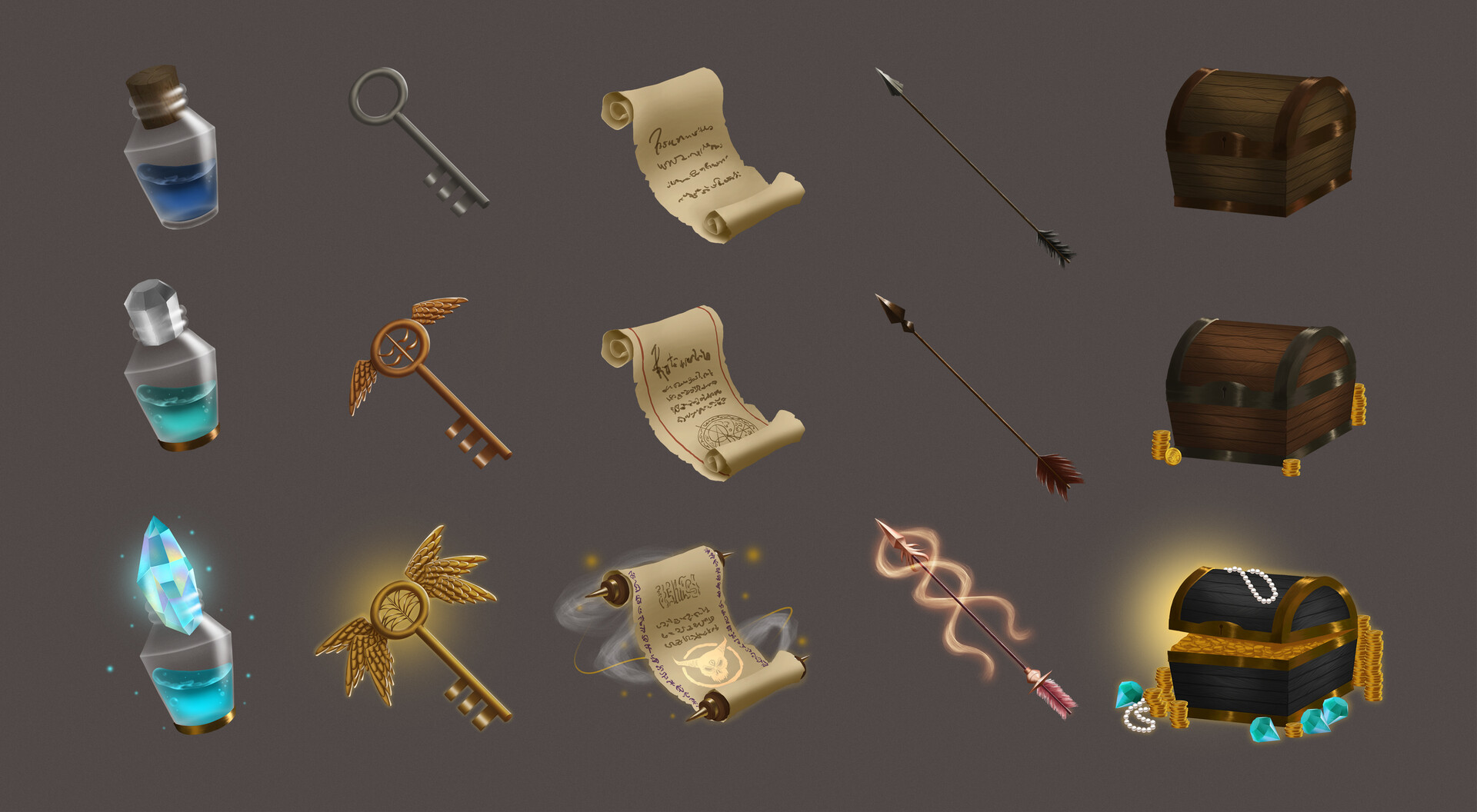 ArtStation - RPG UI Icons
