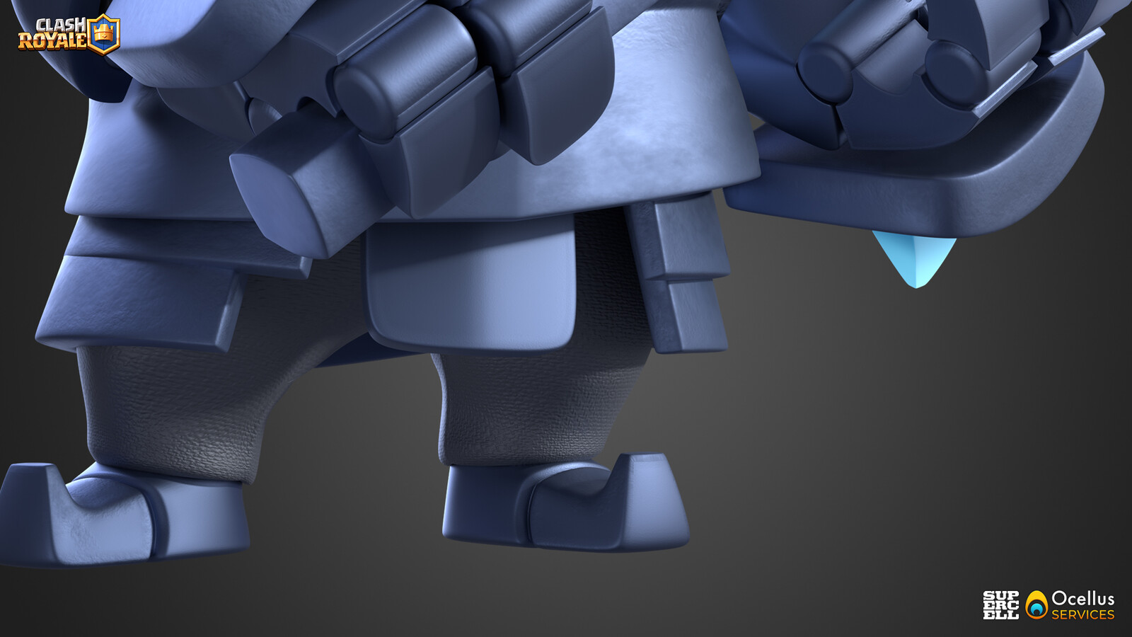 Ocellus - SERVICES - Clash Royale - Mini Pekka: UI icon and new pose