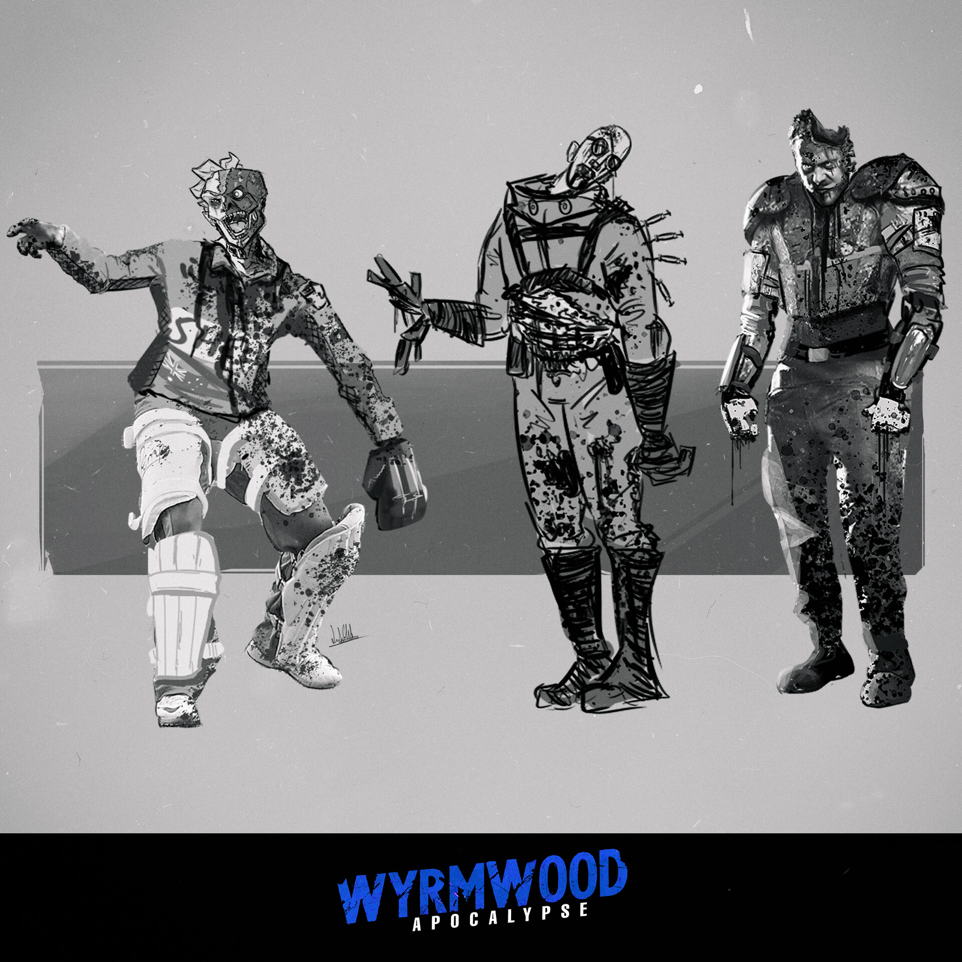 Jacob Sadler - Various Zombies - Wyrmwood: Apocalypse