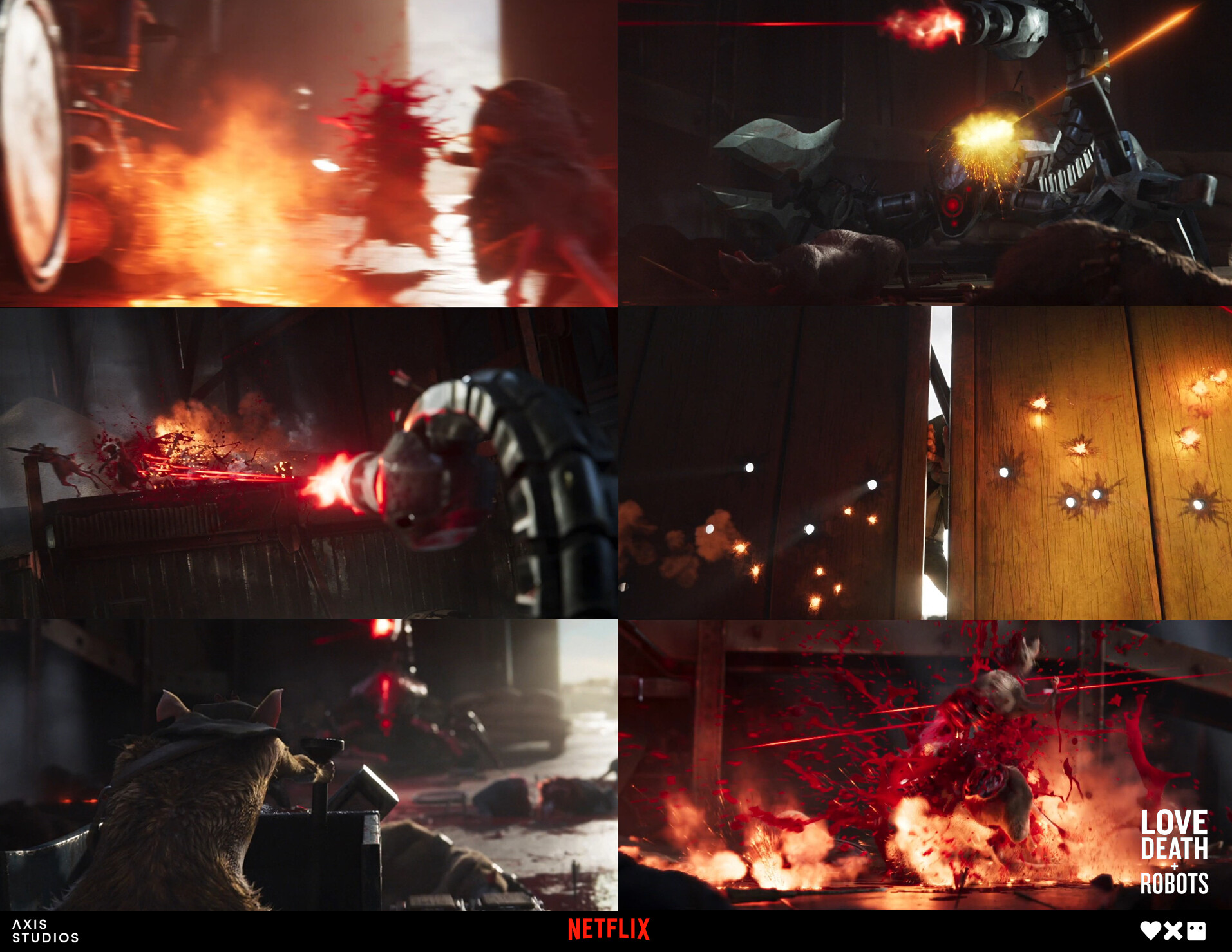 Sandra Duchiewicz - Love Death + Robots - Ratpocalypse