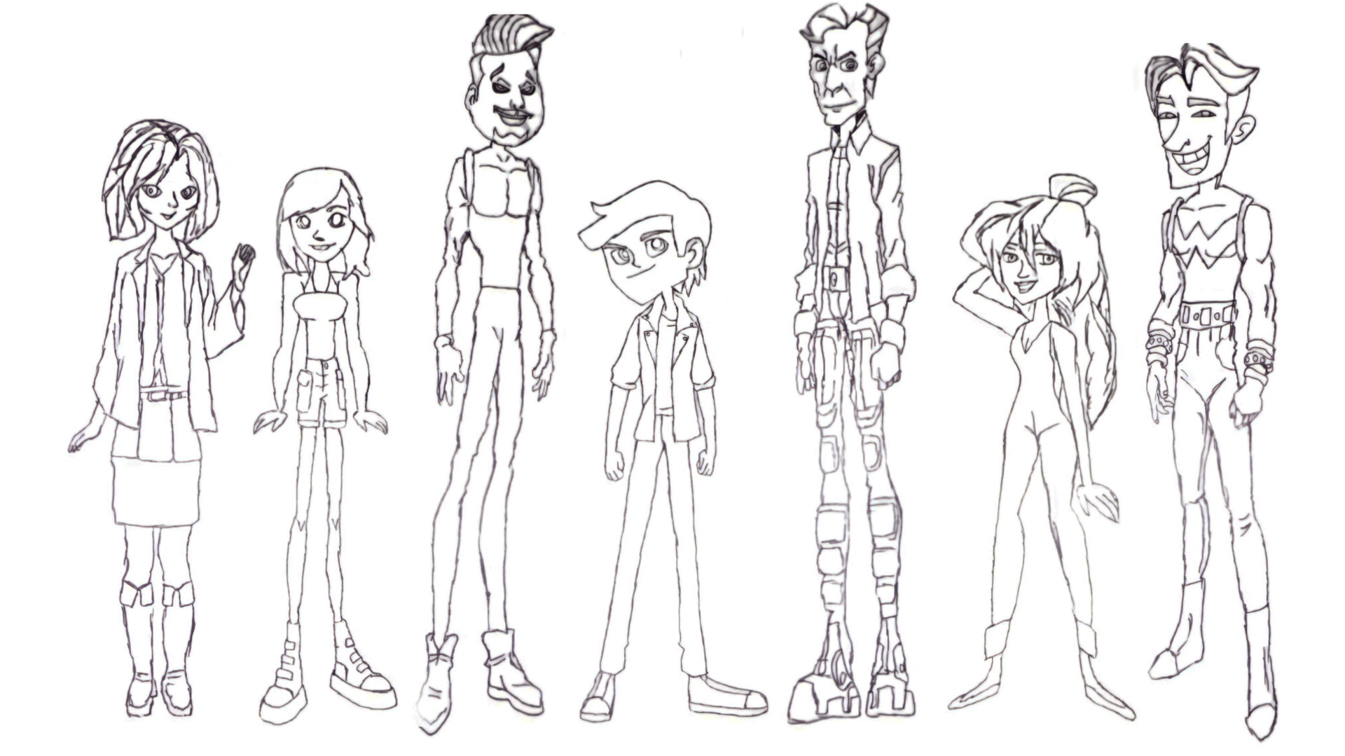 ArtStation - Character concept art