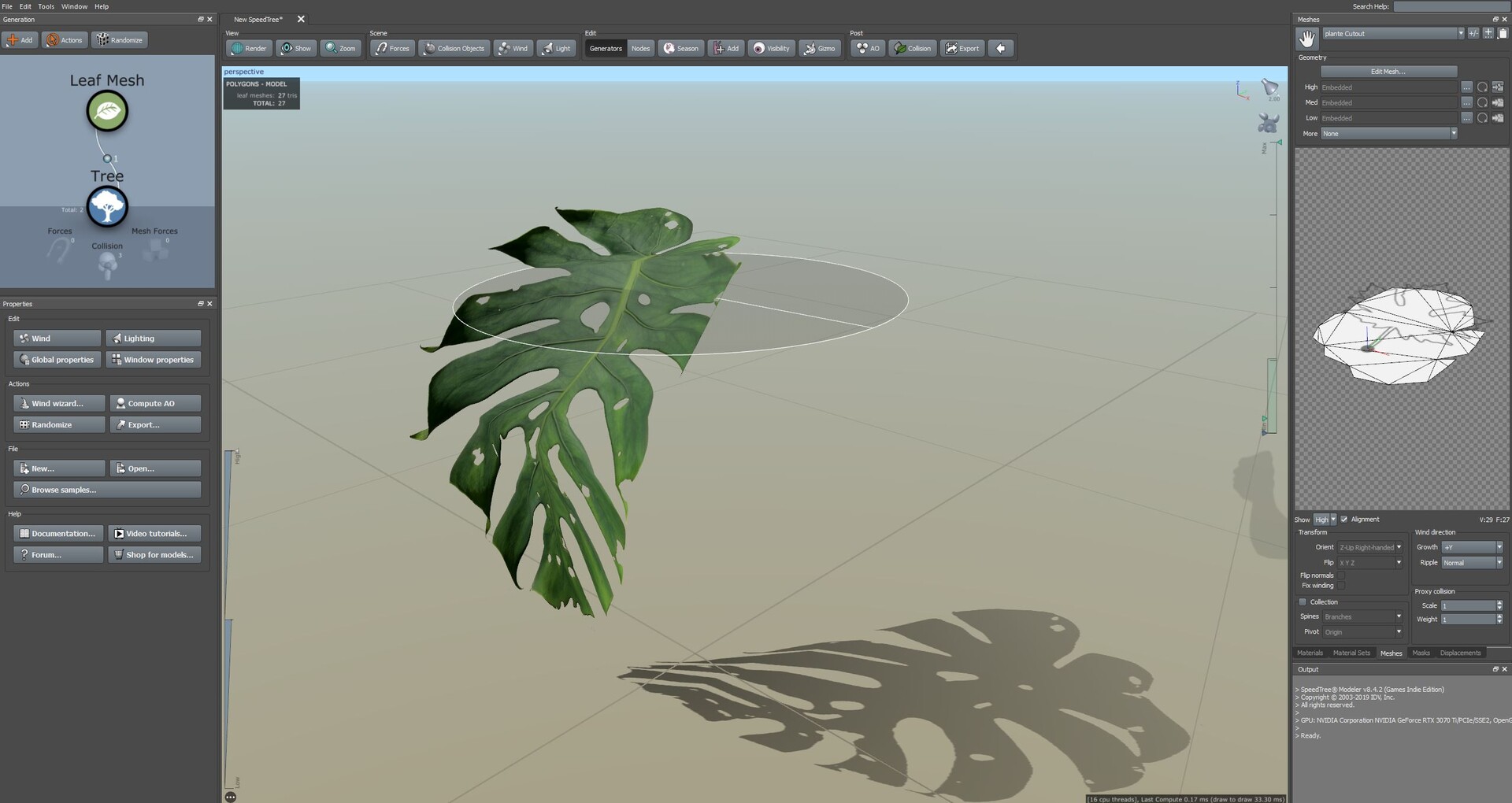 Benoit Bellard - Foliage Speedtree UE5