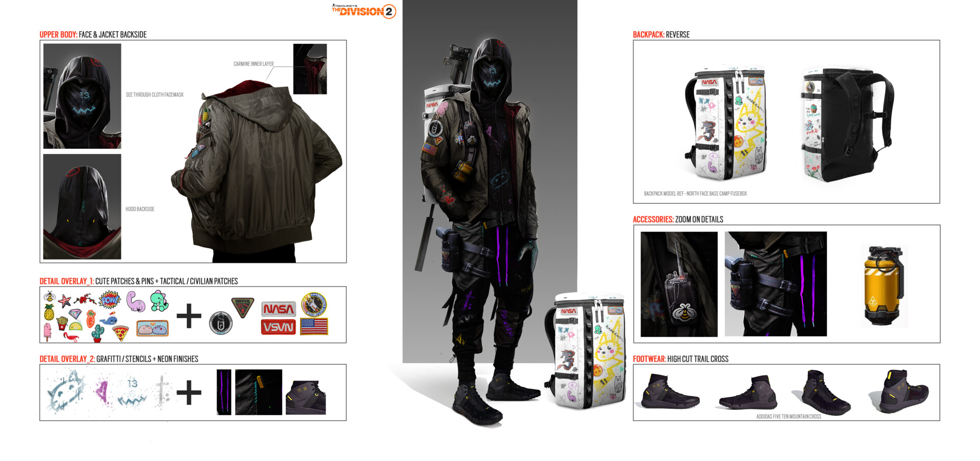 Hubert Tarassoff - The Division 2 - Seasonal Skins