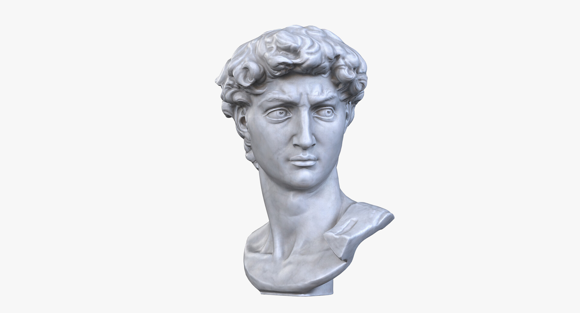 Statue Of David Head