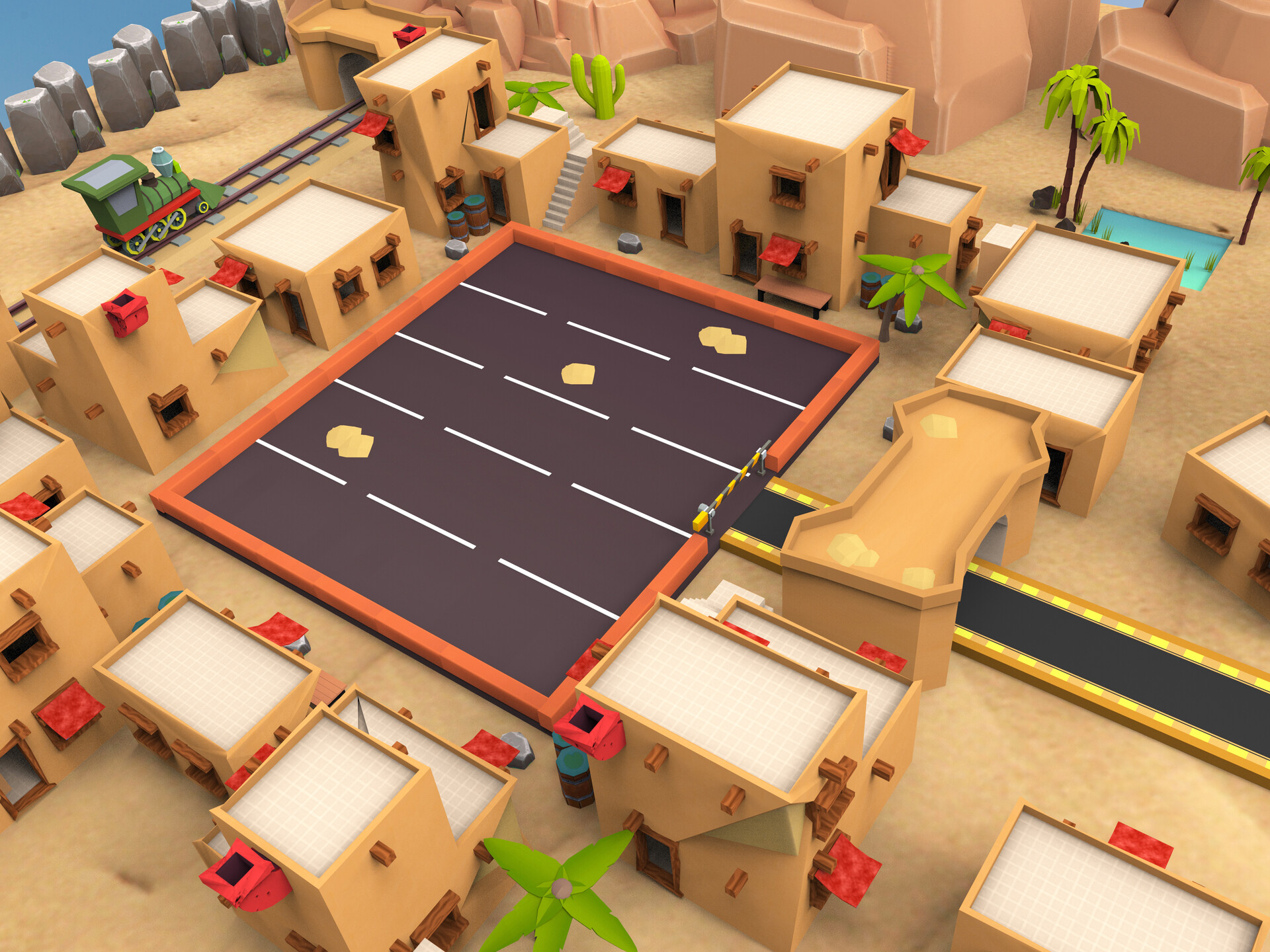 ArtStation - low poly 3d work