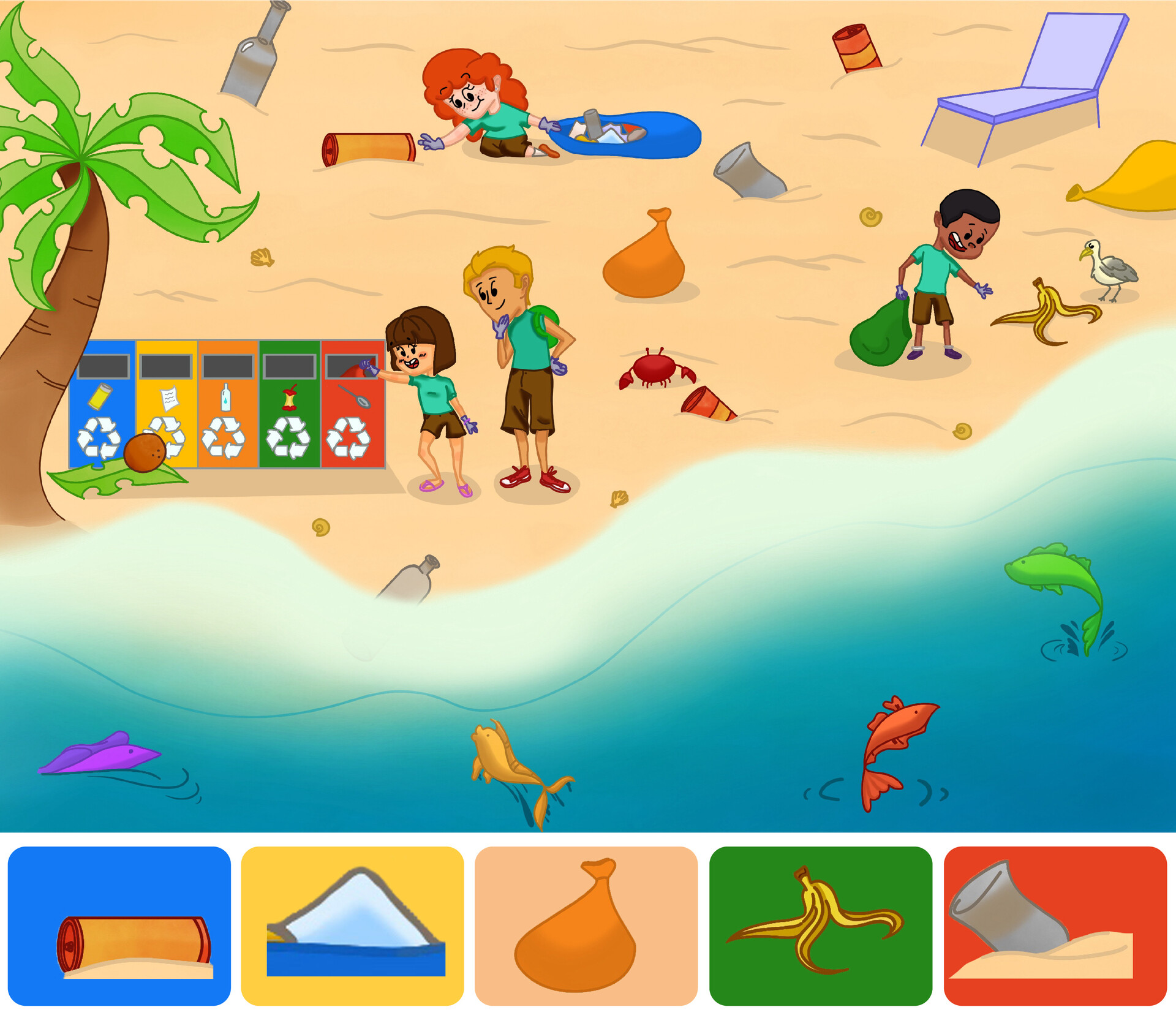 ArtStation - Children didactic Illustration