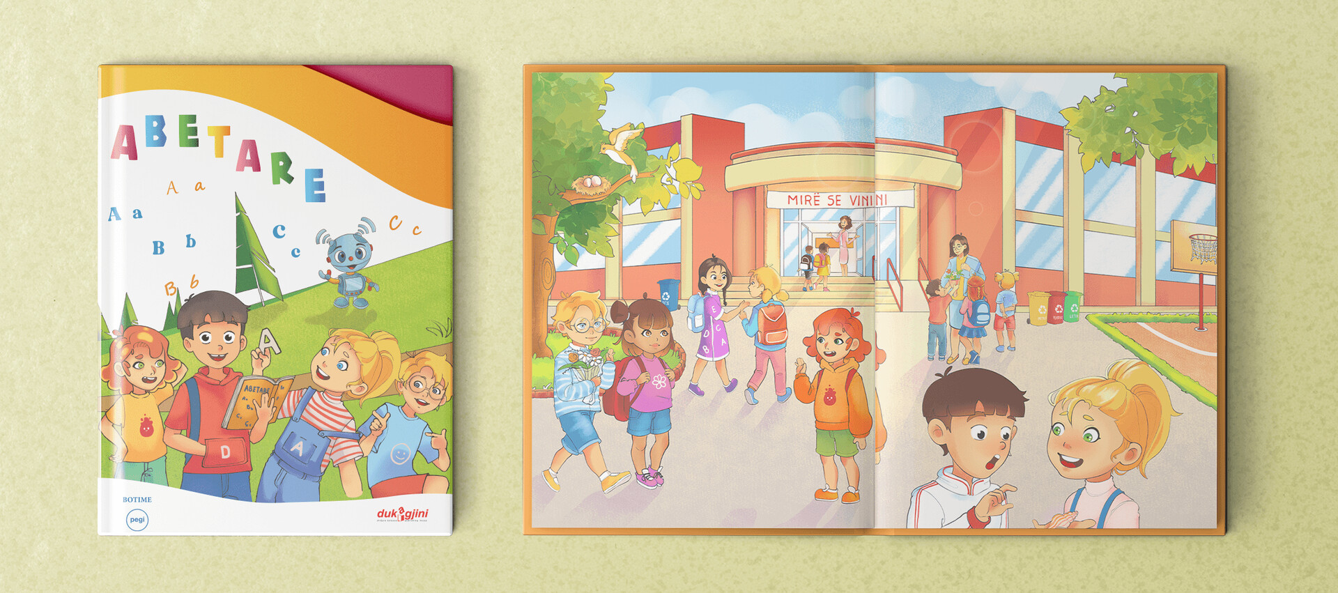 ArtStation - ABC book illustration