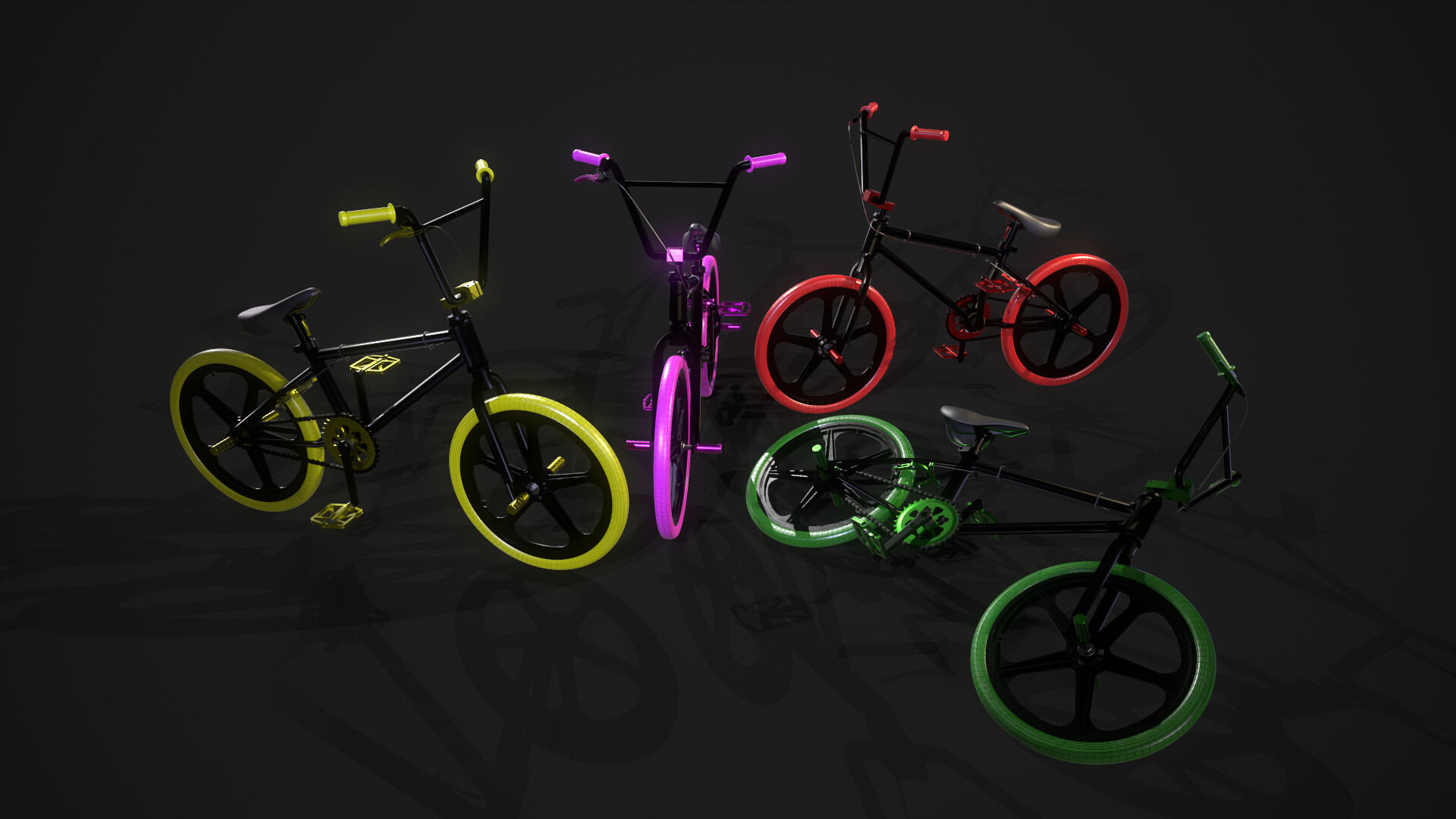 ArtStation - BMX bikes