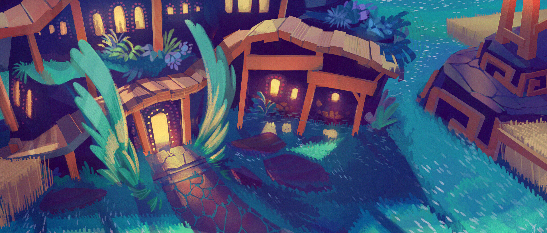 ArtStation - fantasy farm