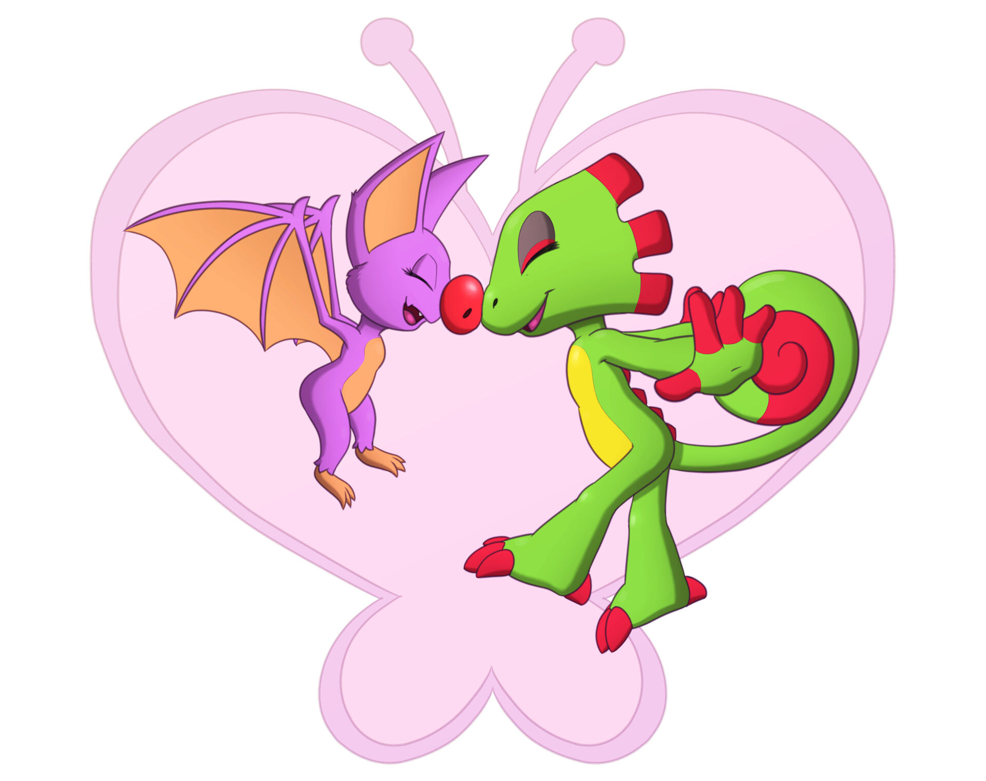 ArtStation - Yooka-Laylee catch butterflies