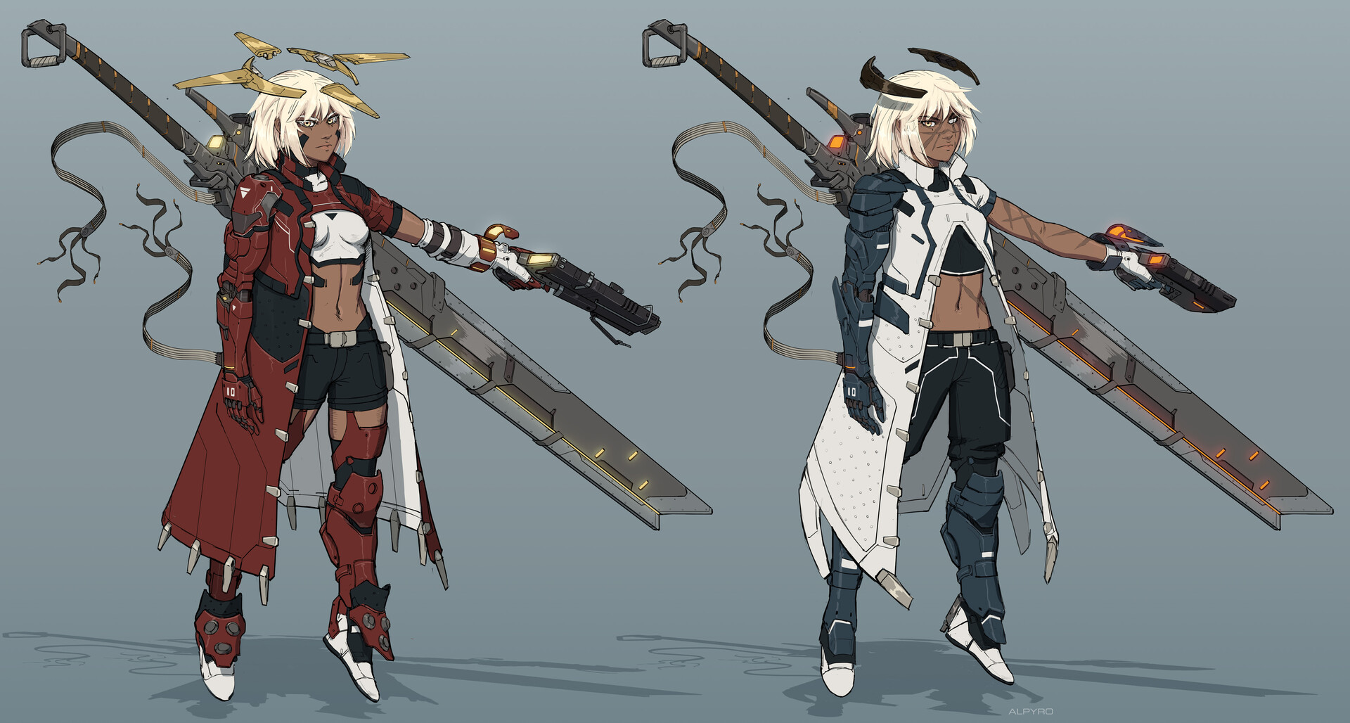 ArtStation - Cyborg girl 39