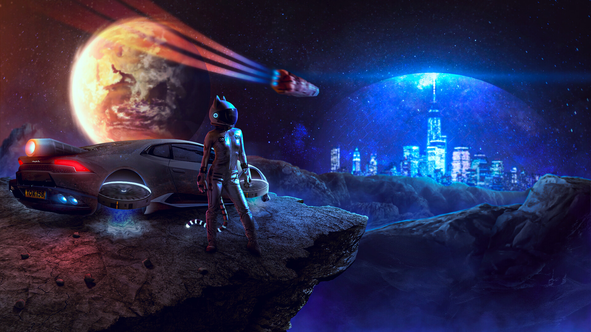 ArtStation - Space Cat