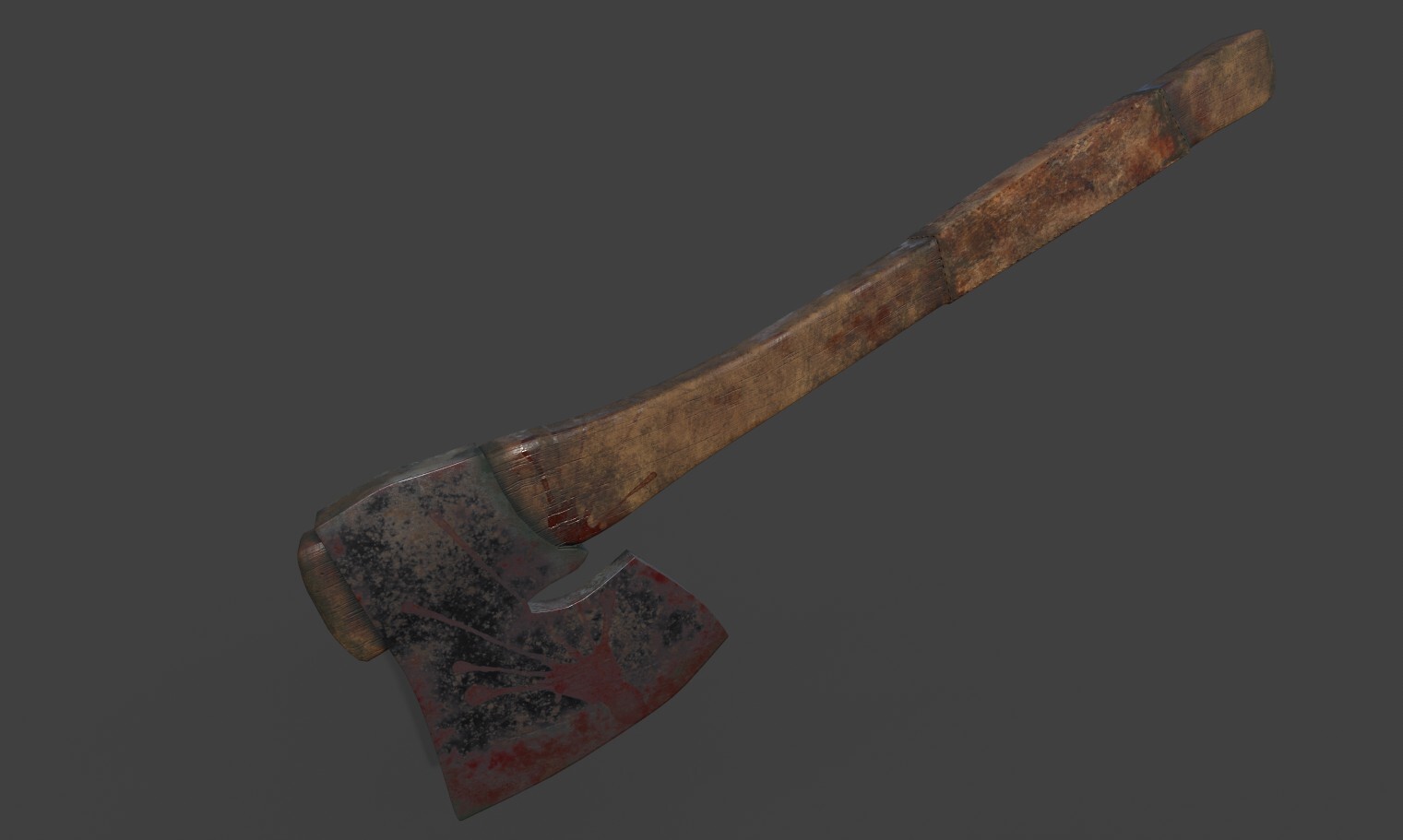 ArtStation - Axe modeling and texturing