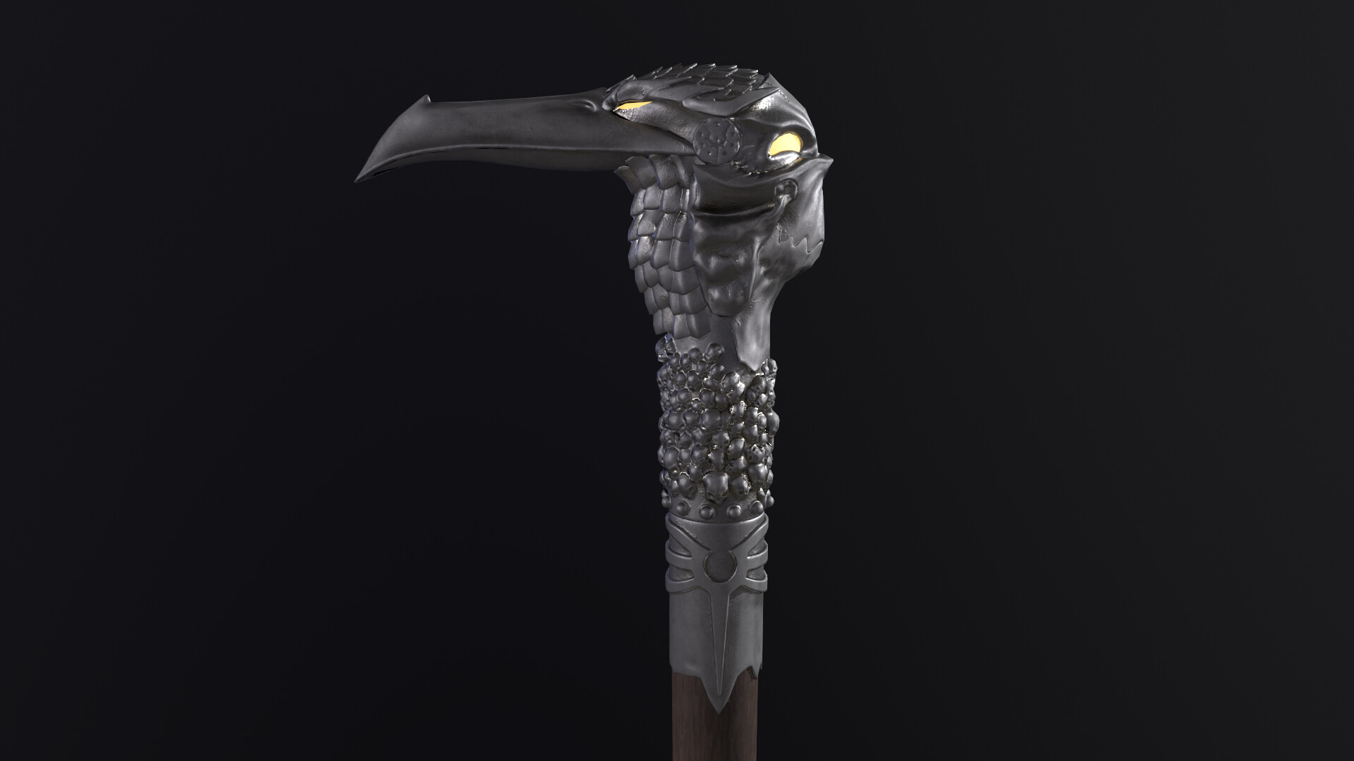 ArtStation - Warlock's Cane