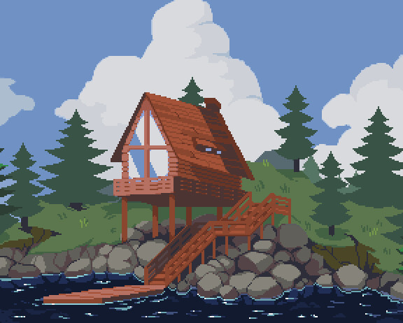 ArtStation - Robyn's house