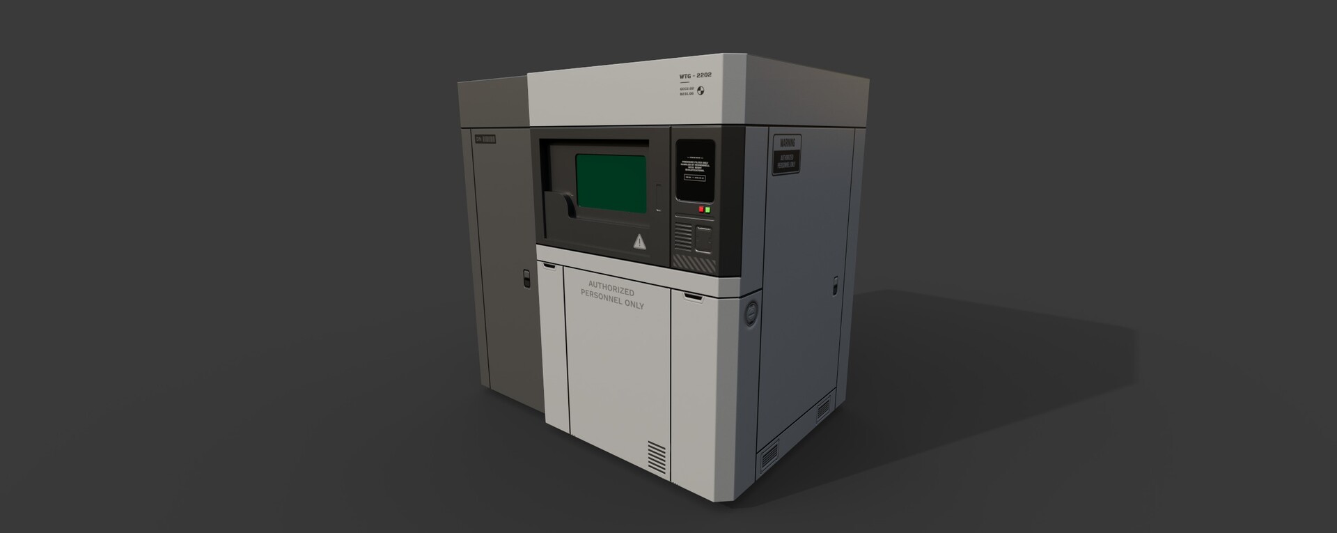 ArtStation - Metal Printing Machine for Engineering Laboratory. Game ...
