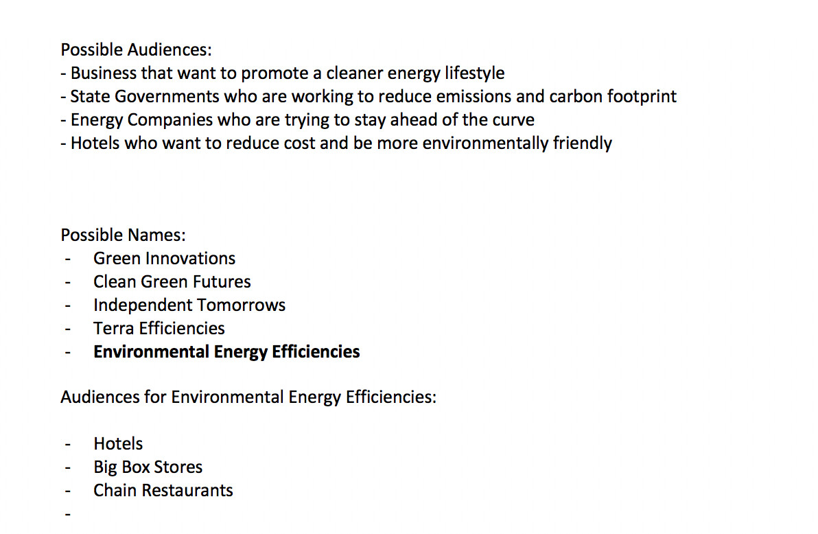 Hannah Crowley - Green Energy Brand Identity Profile