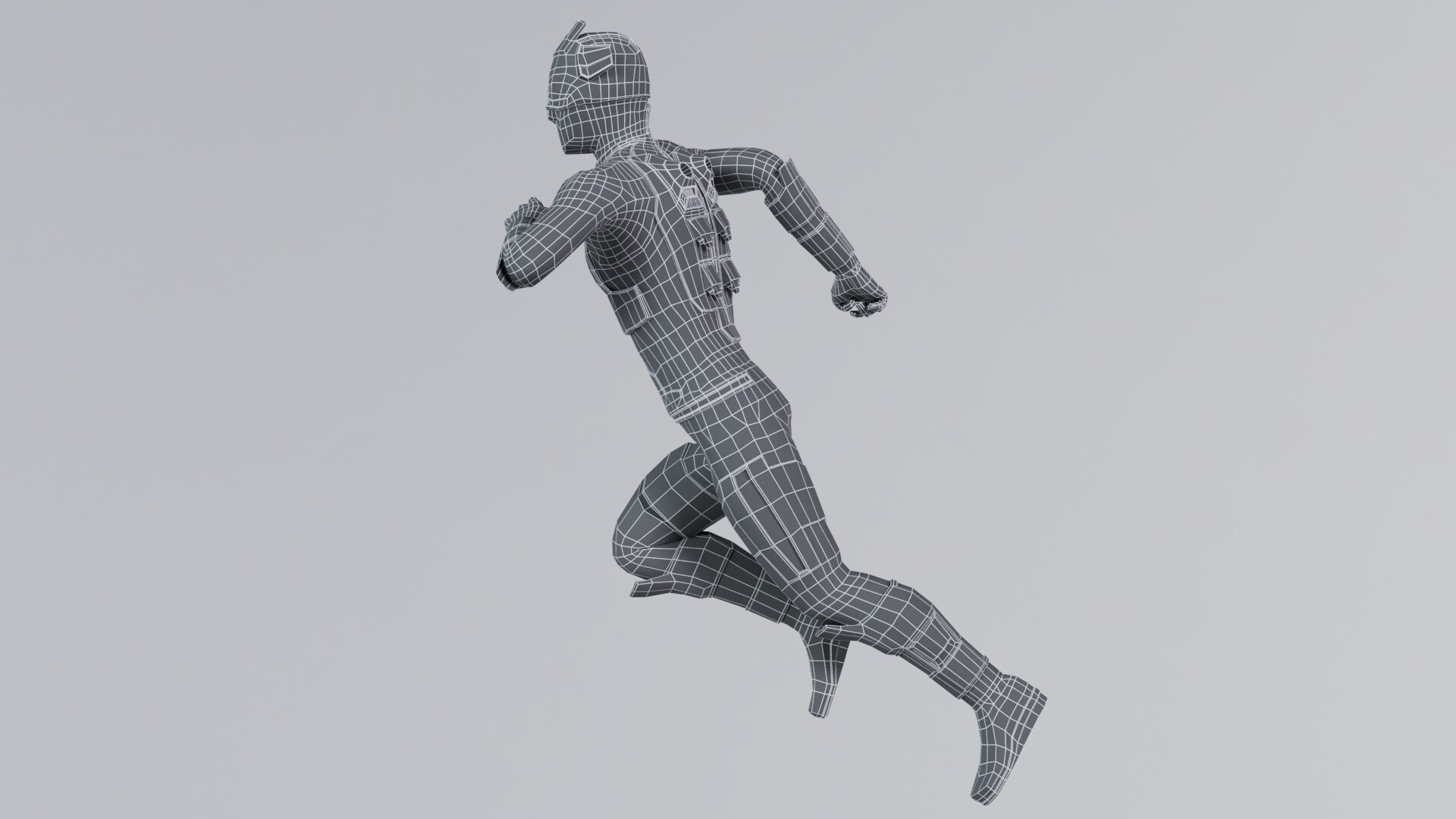 Alejandro Andrade - Video Game Main Character Model- Cyber6