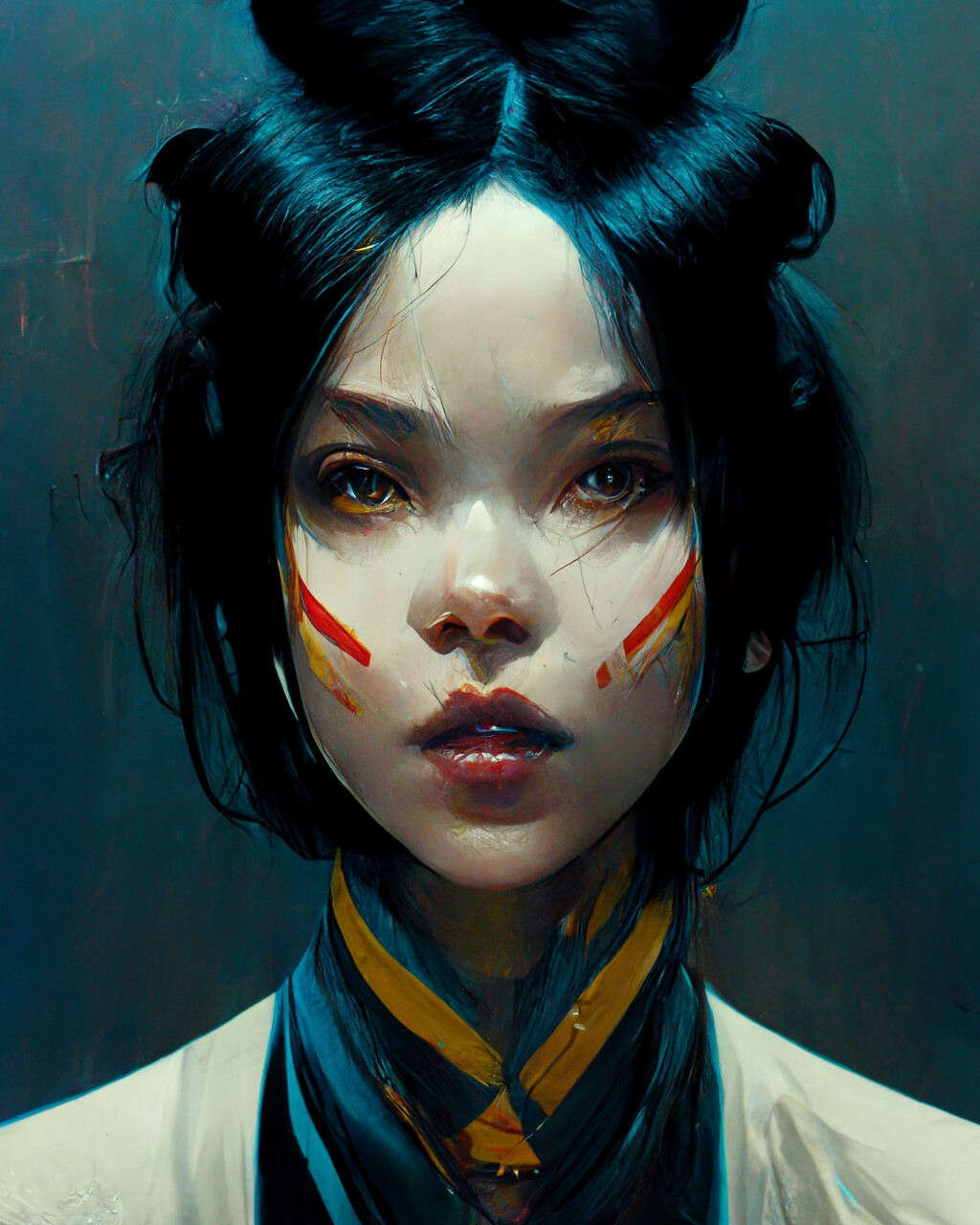 ArtStation - Chinese girl
