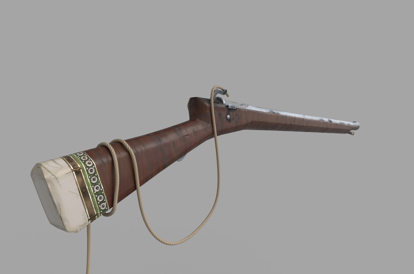 ArtStation - Matchlock Musket - The Last Garrison