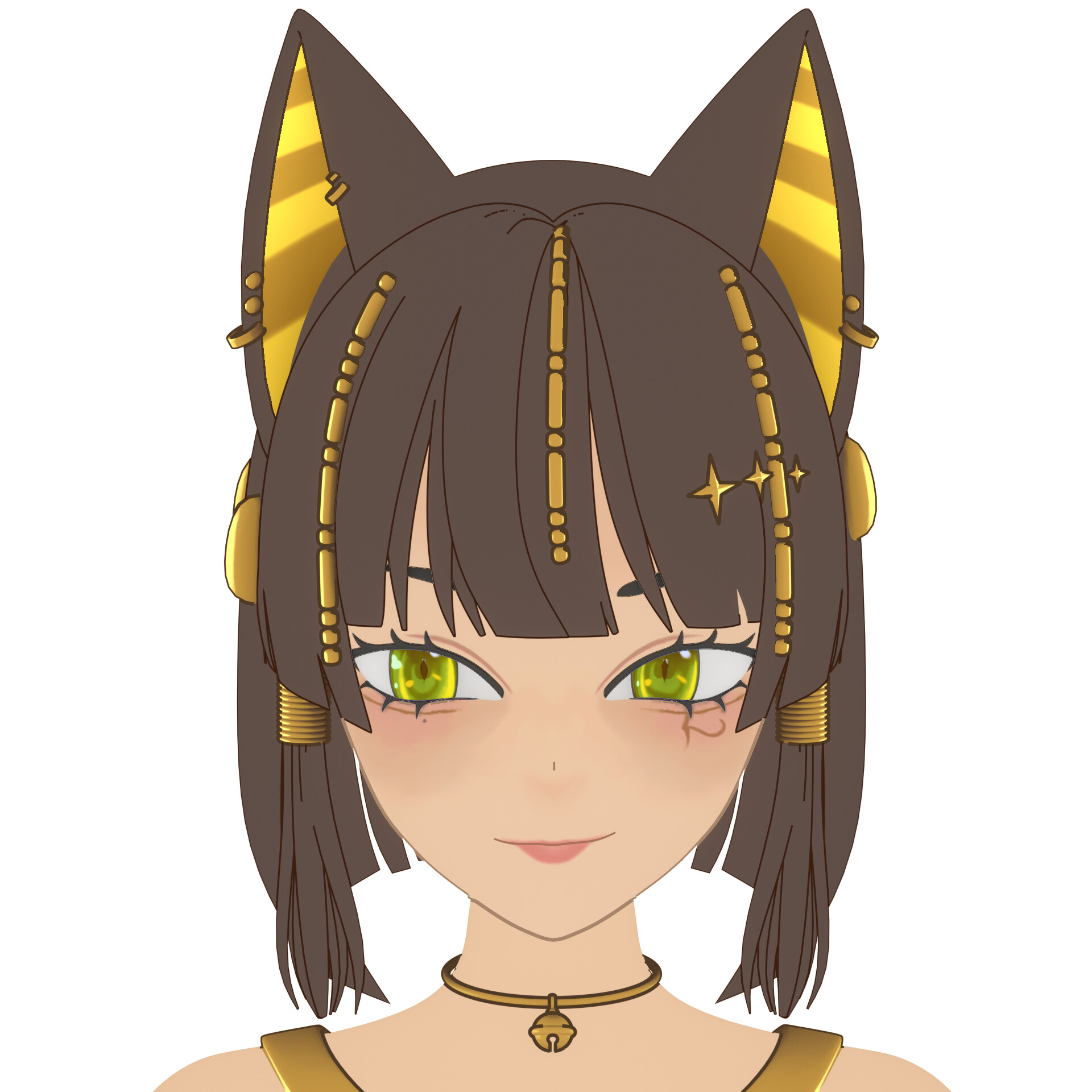 ArtStation - Vtuber 04: Blender non-realistic shader test