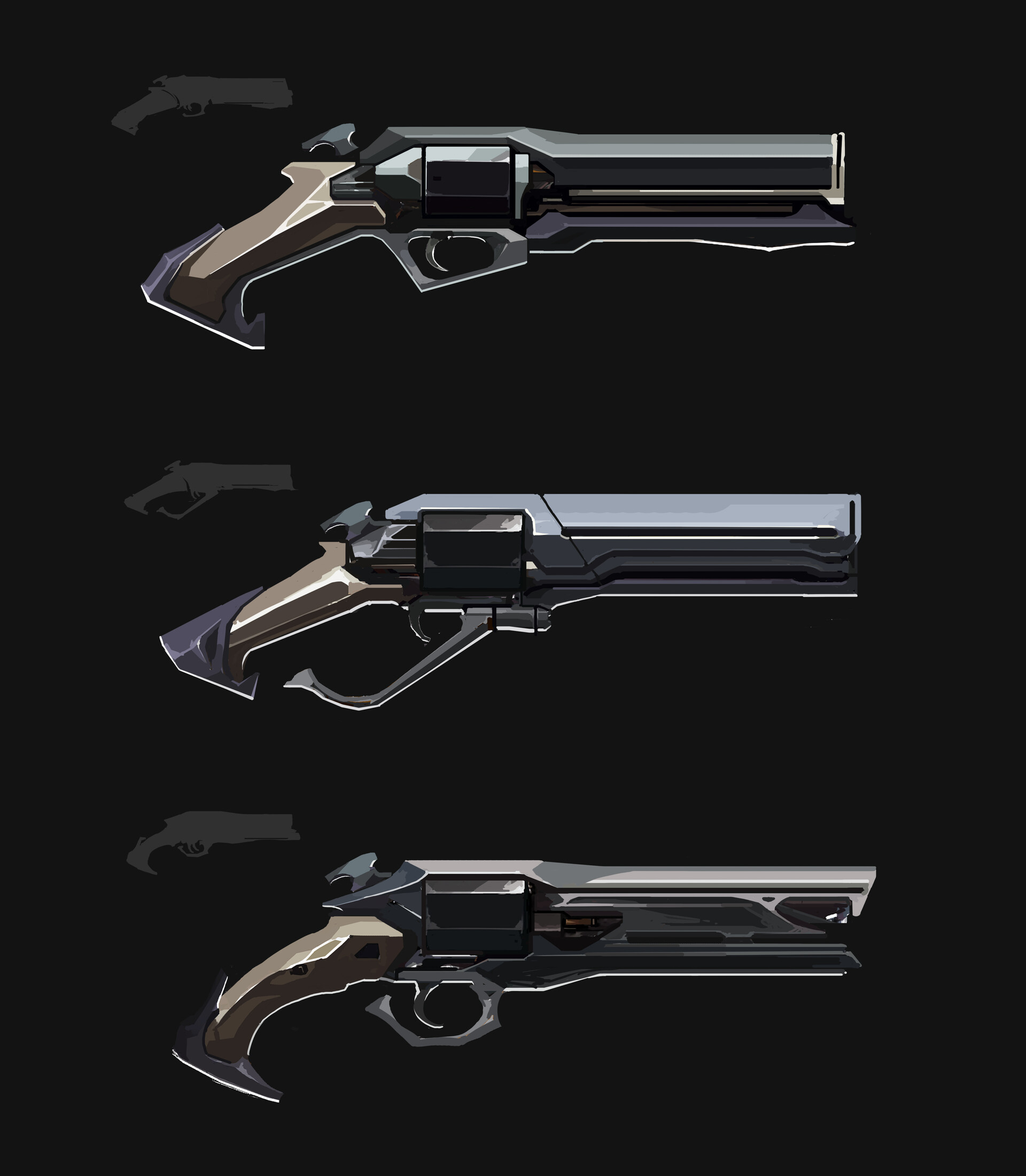ArtStation - Dueling Pistols