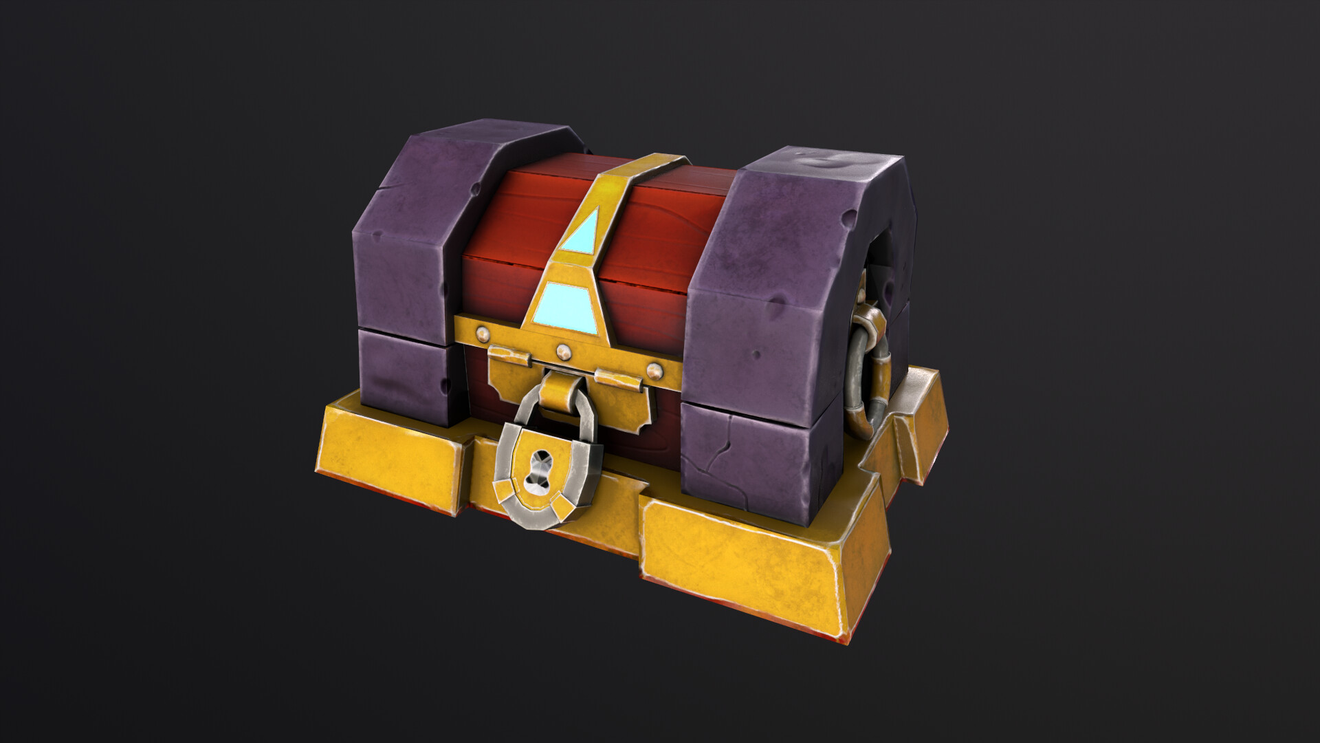ArtStation - Stylized Pirate Chest
