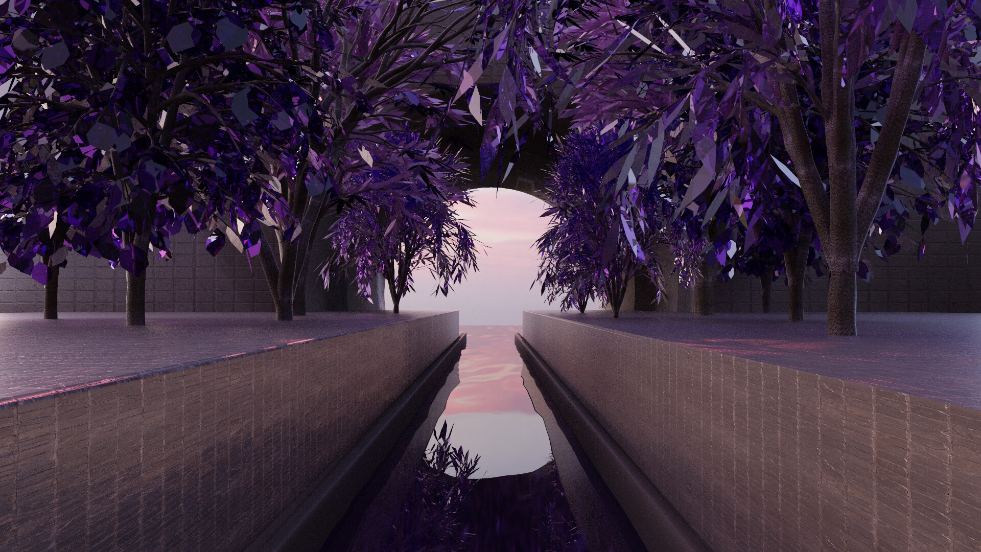 ArtStation - Pink Forest