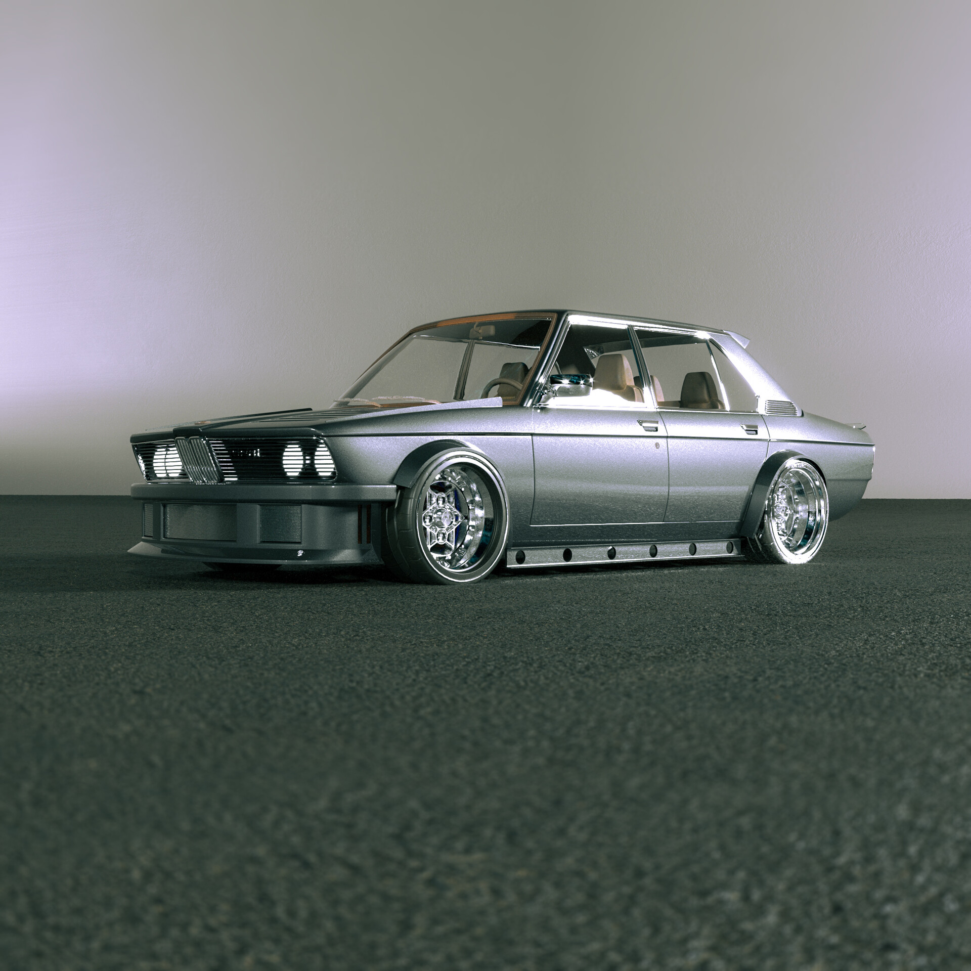 ArtStation - BMW Dark witch E12