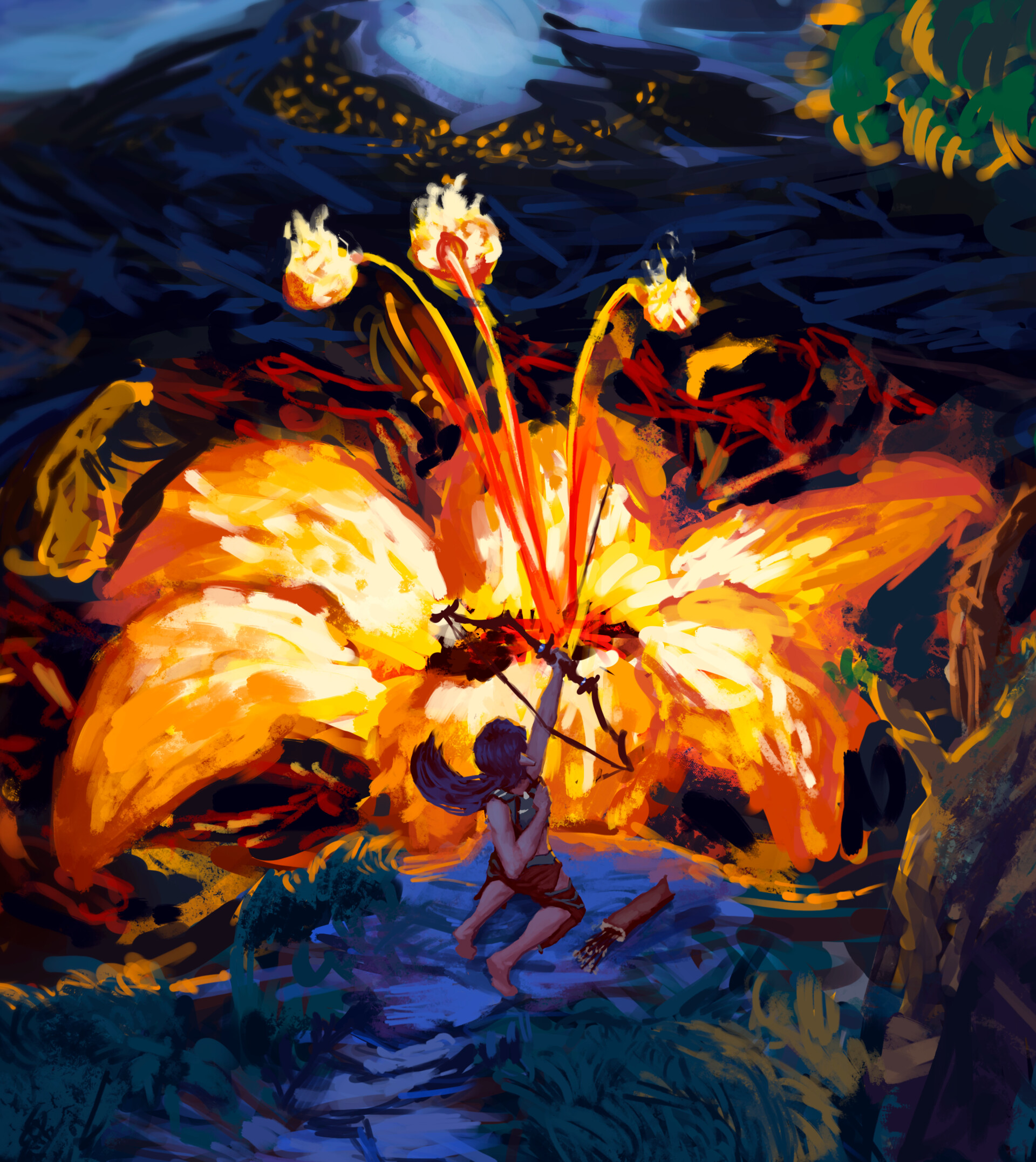 ArtStation - fireflower