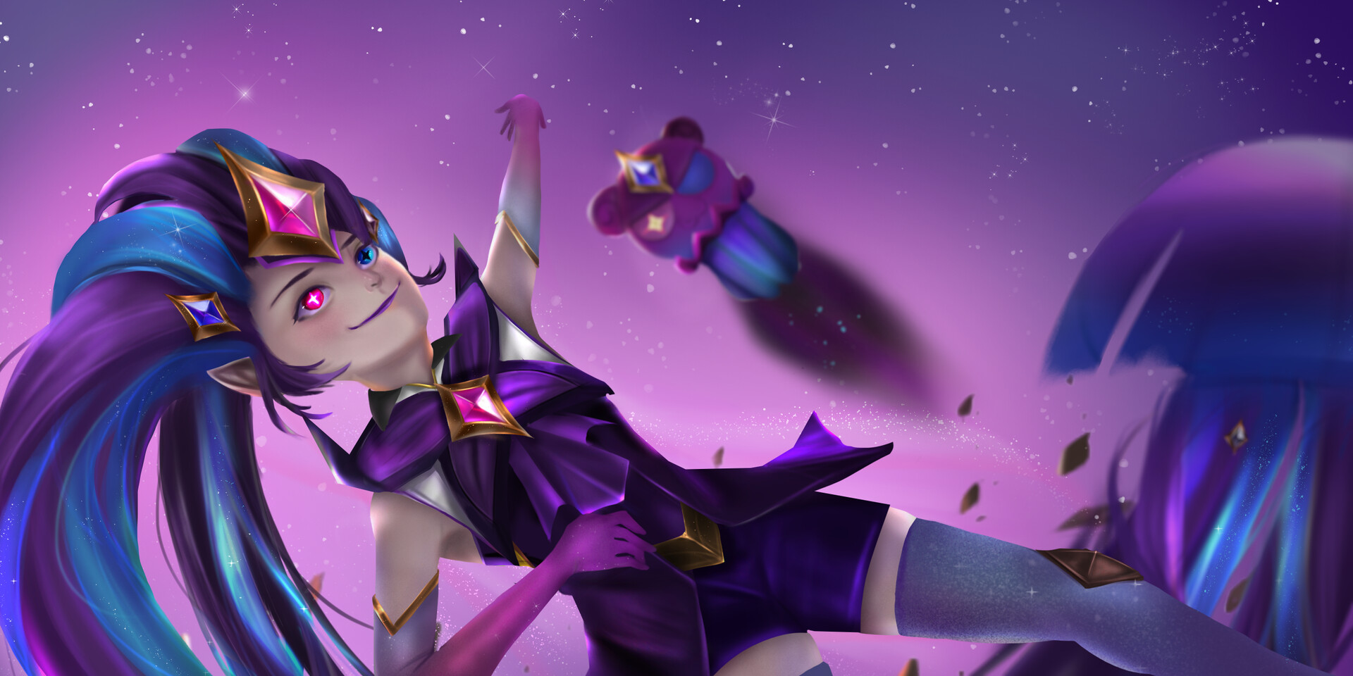 ArtStation - Star Guardian Zoe (Fan art)