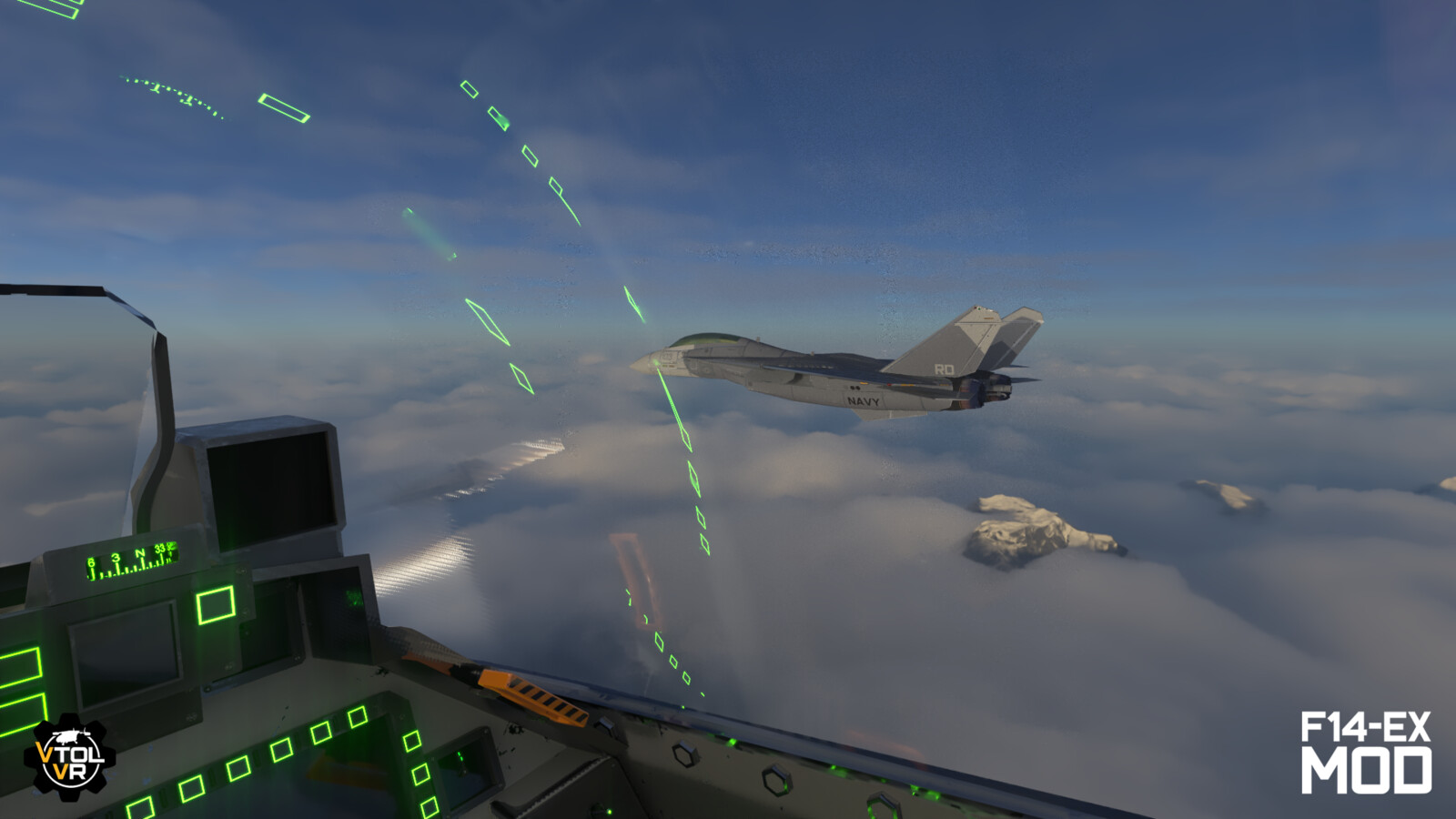 Anton Sherlock - F14EX - Game Ready Asset for VTOL VR